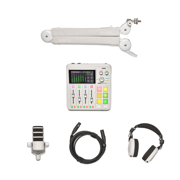 Rode RodeCaster Duo Streaming Mixer and PodMic Solo Bundle | Sweetwater