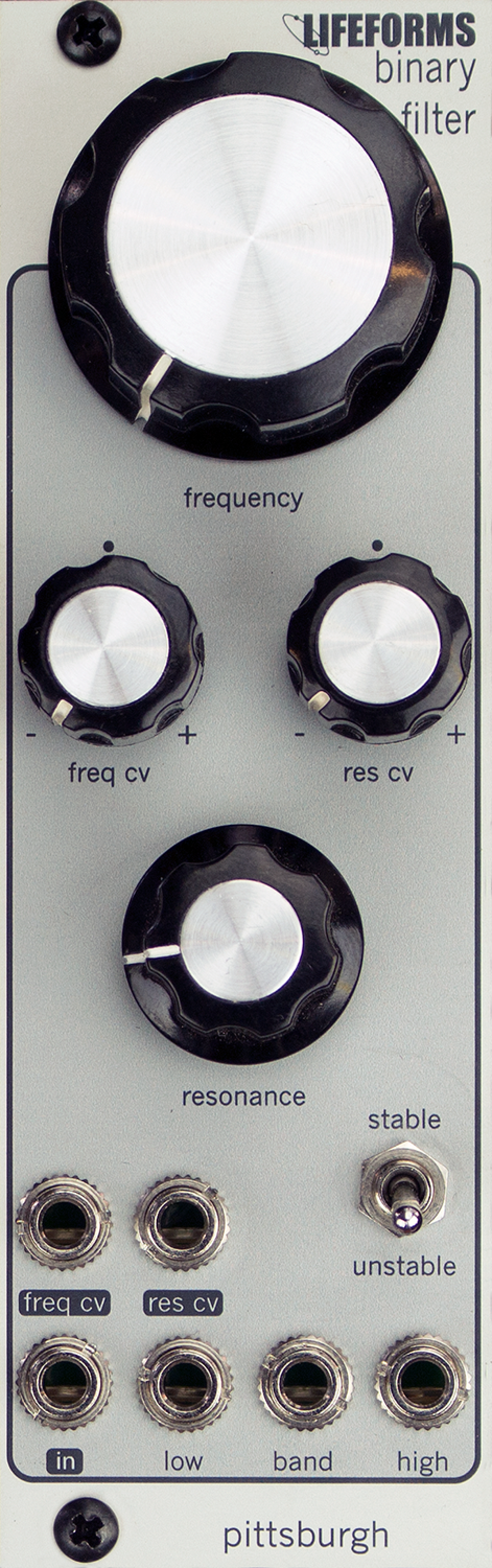 Pittsburgh Modular Lifeforms Binary Filter Eurorack State Variable ...