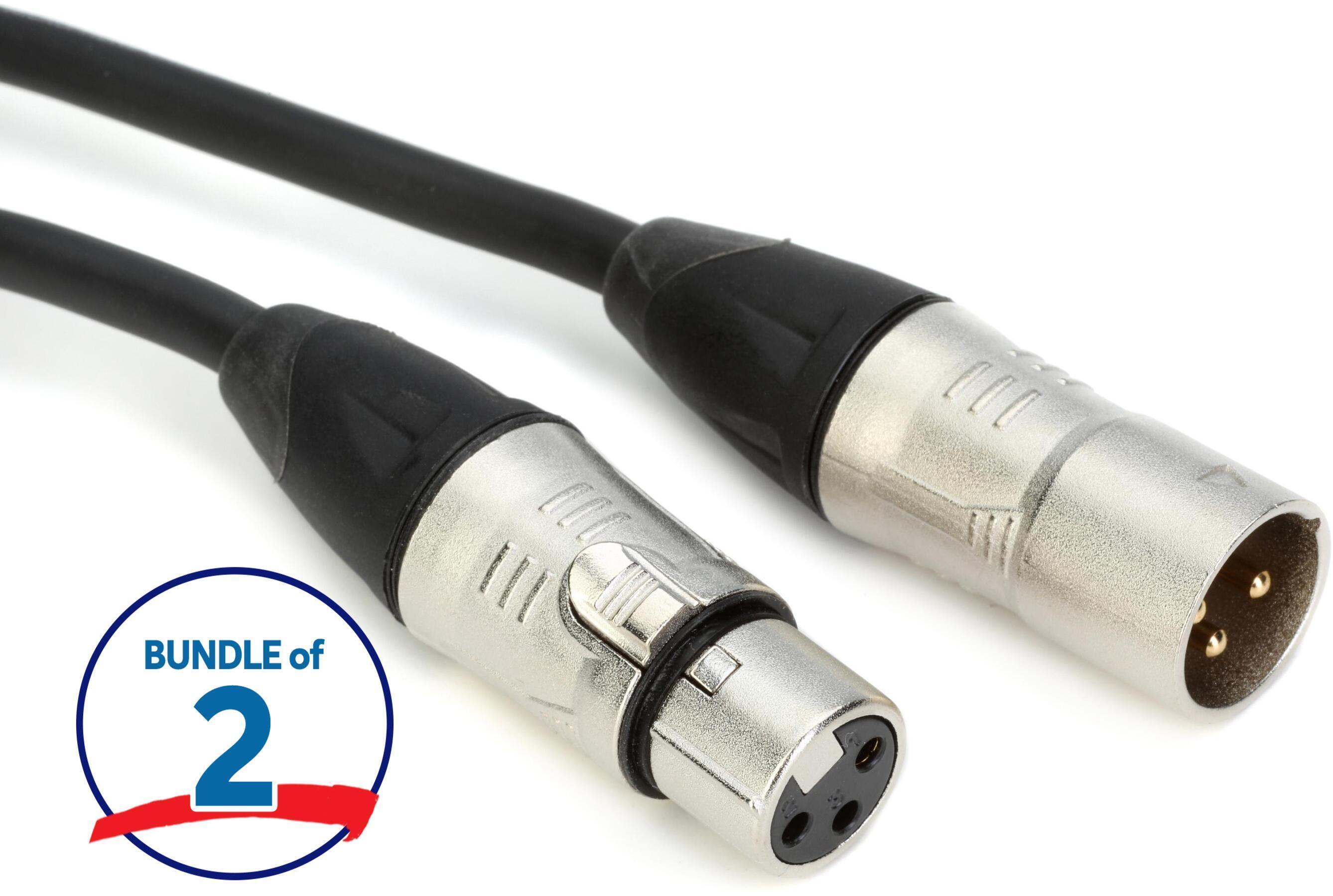 Gator Cableworks Backline Series Microphone Cable - 30 foot (2-pack ...