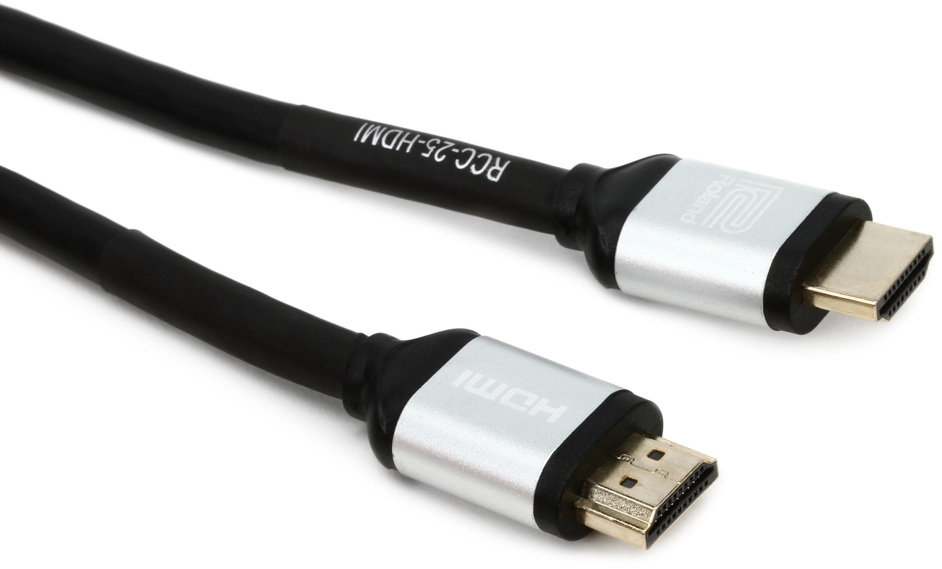 Roland RCC-25-HDMI HDMI 2.0 Cable - 25 foot | Sweetwater