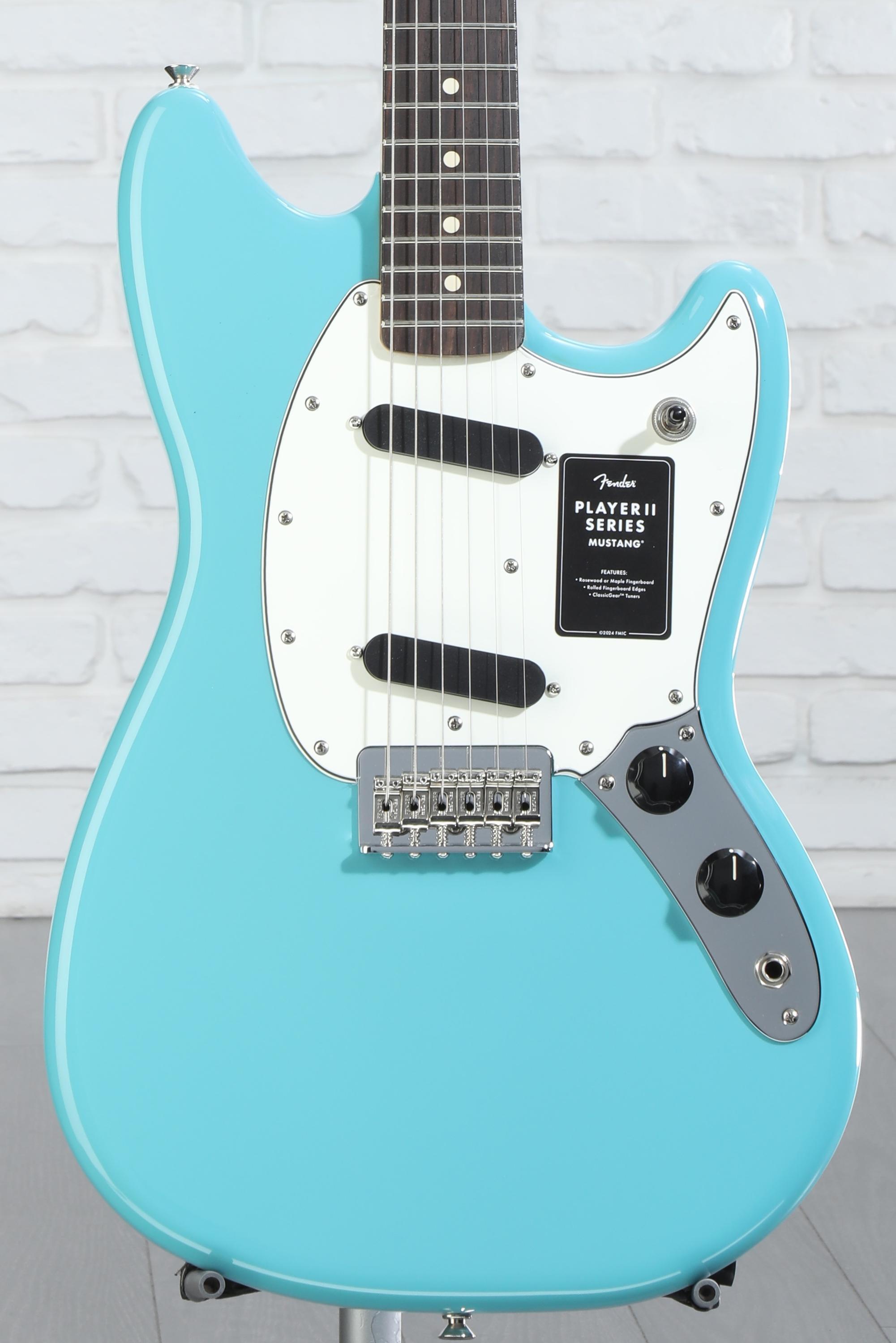 Fender Player II Mustang - Aquatone Blue with Rosewood Fingerboard ...