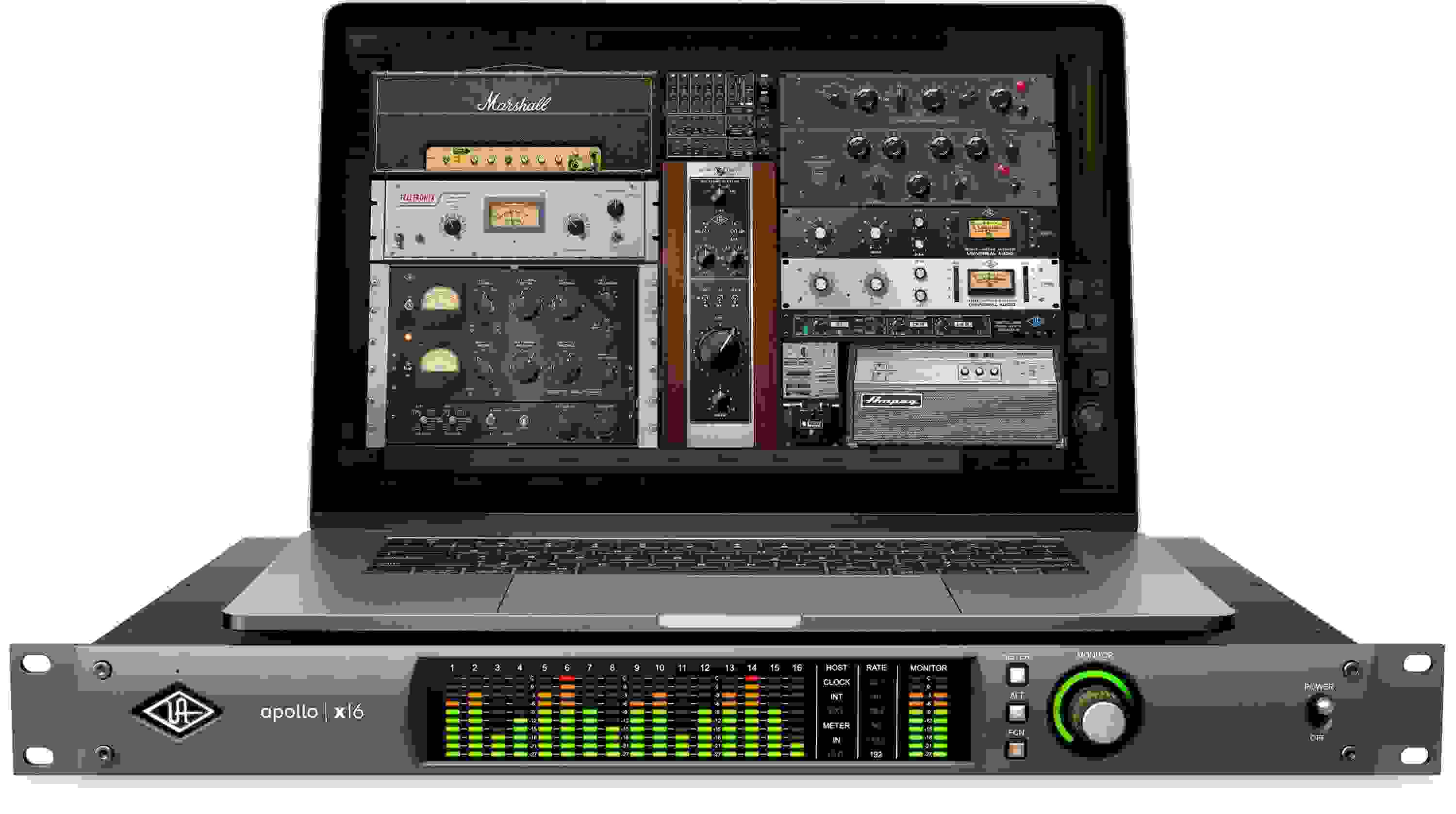 Universal Audio Apollo x16 18x20 Thunderbolt 3 Audio Interface with UAD ...