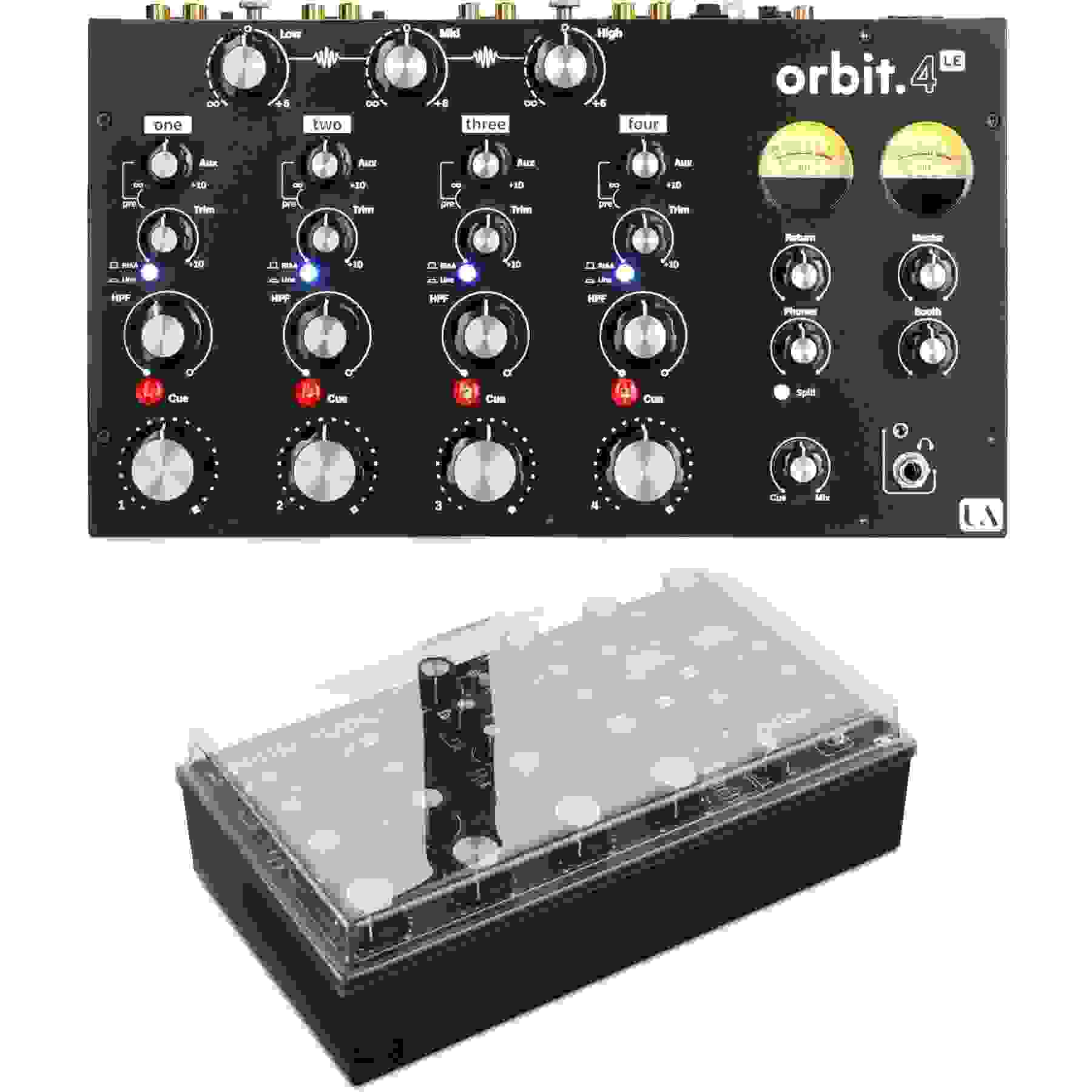 Union Audio orbit.4 LE 4-channel Analog Rotary Mixer with Decksaver ...