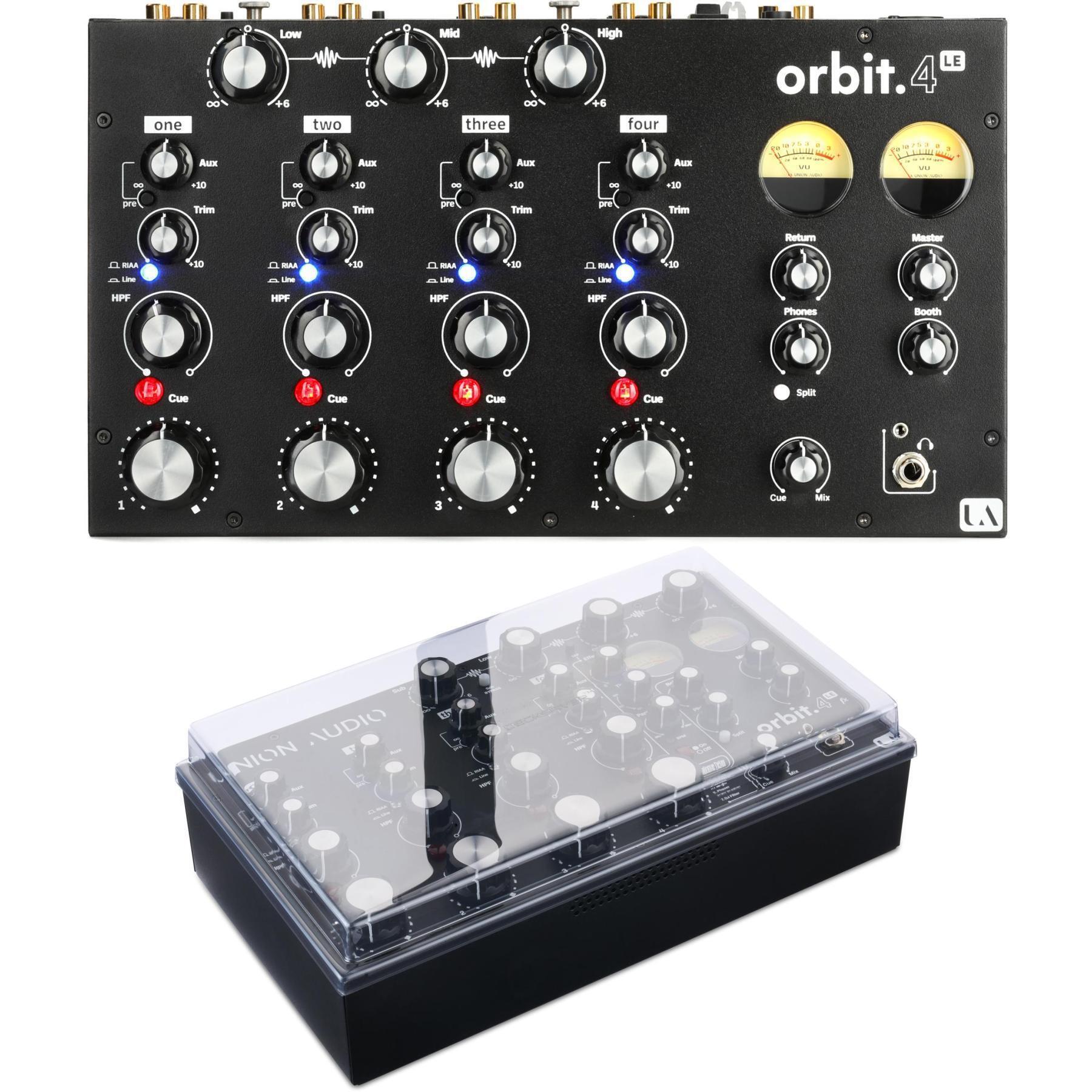 Union Audio orbit.4 LE 4-channel Analog Rotary Mixer with Decksaver ...