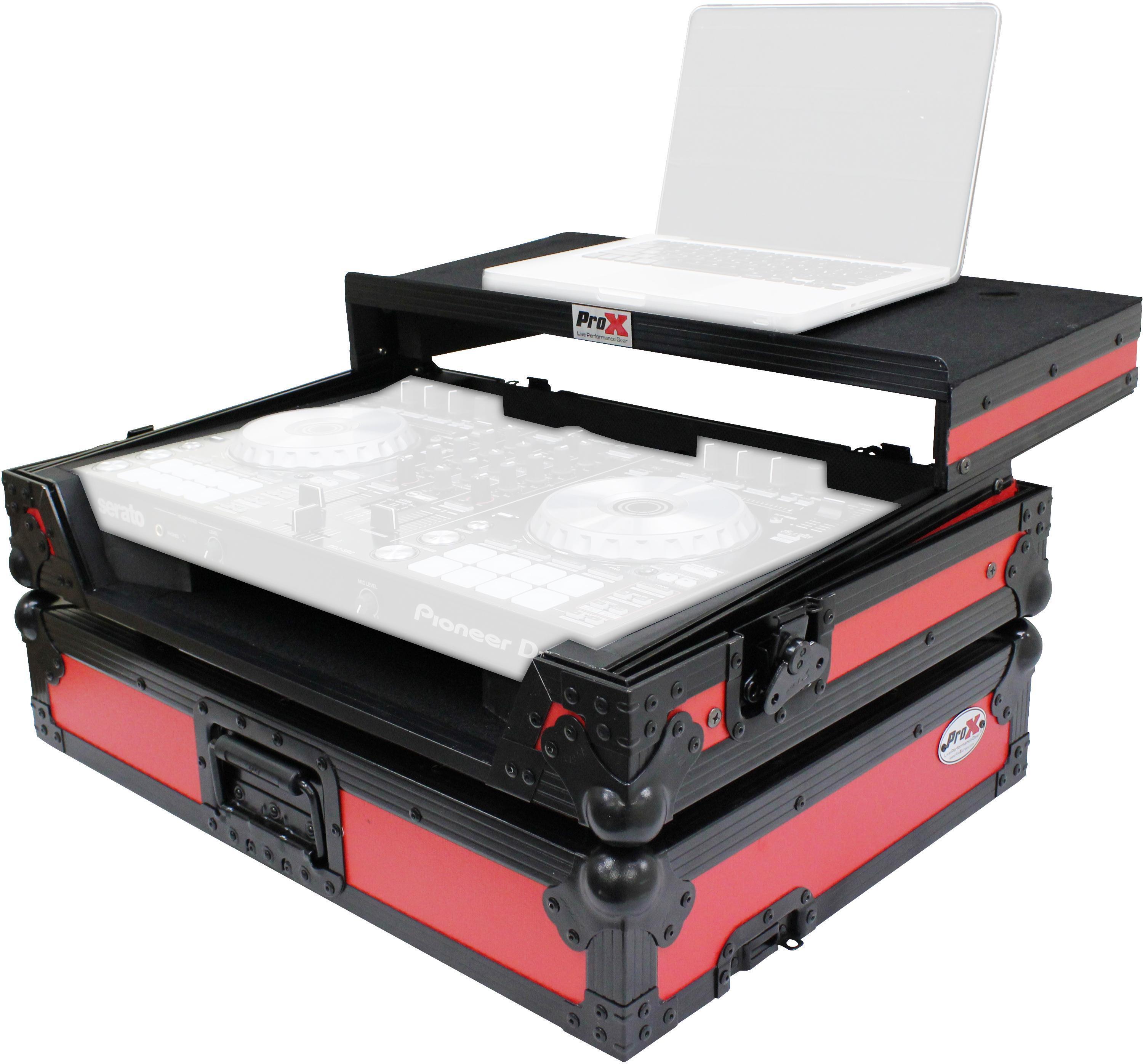 ProX XS-DDJSR2-LT-RB-LED Flight Case for Pioneer DJ Controllers - Black ...