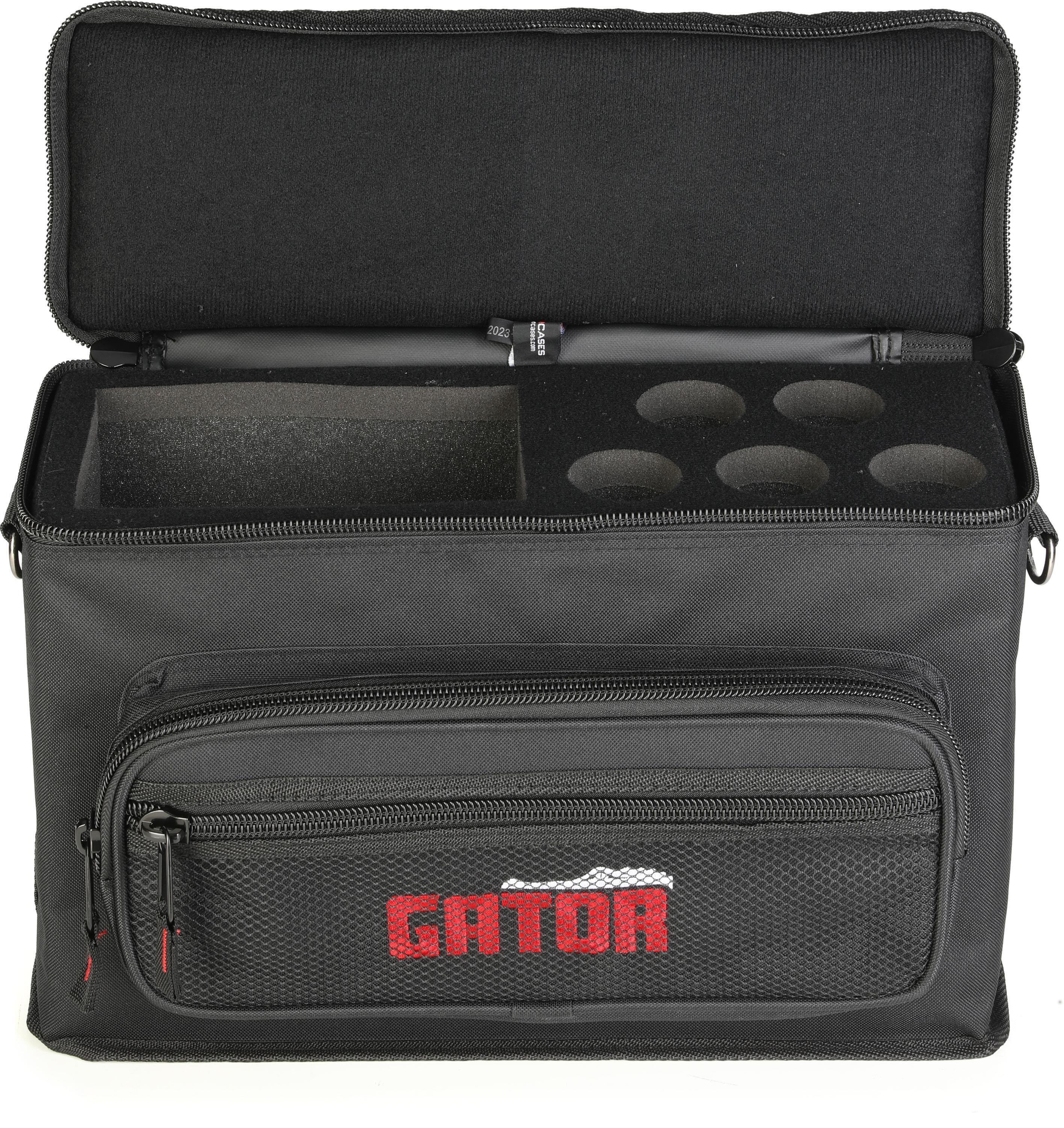 Gator GM-5W Wireless System Bag for 5 Systems | Sweetwater