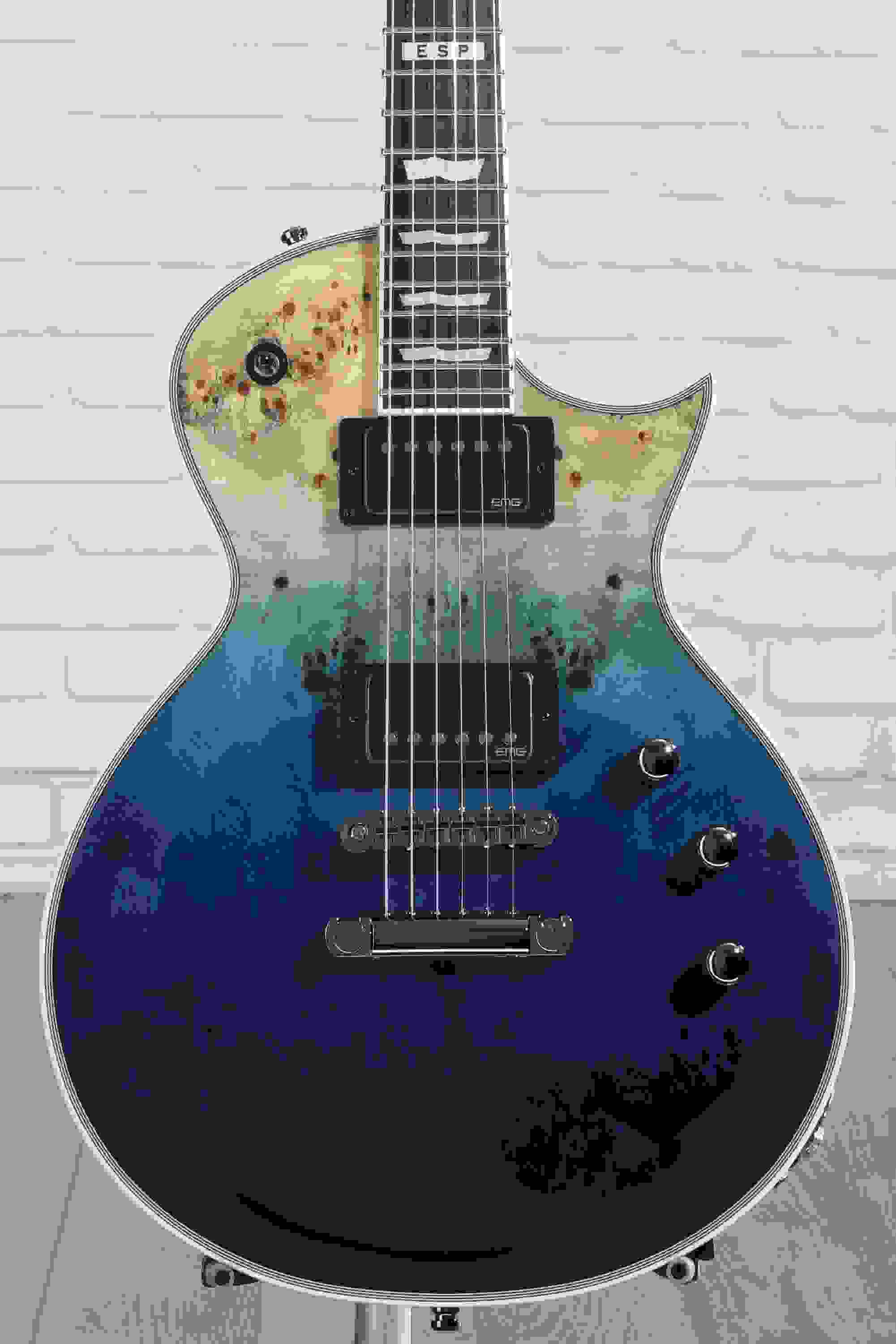 ESP E-II Eclipse - Blue Natural Fade | Sweetwater