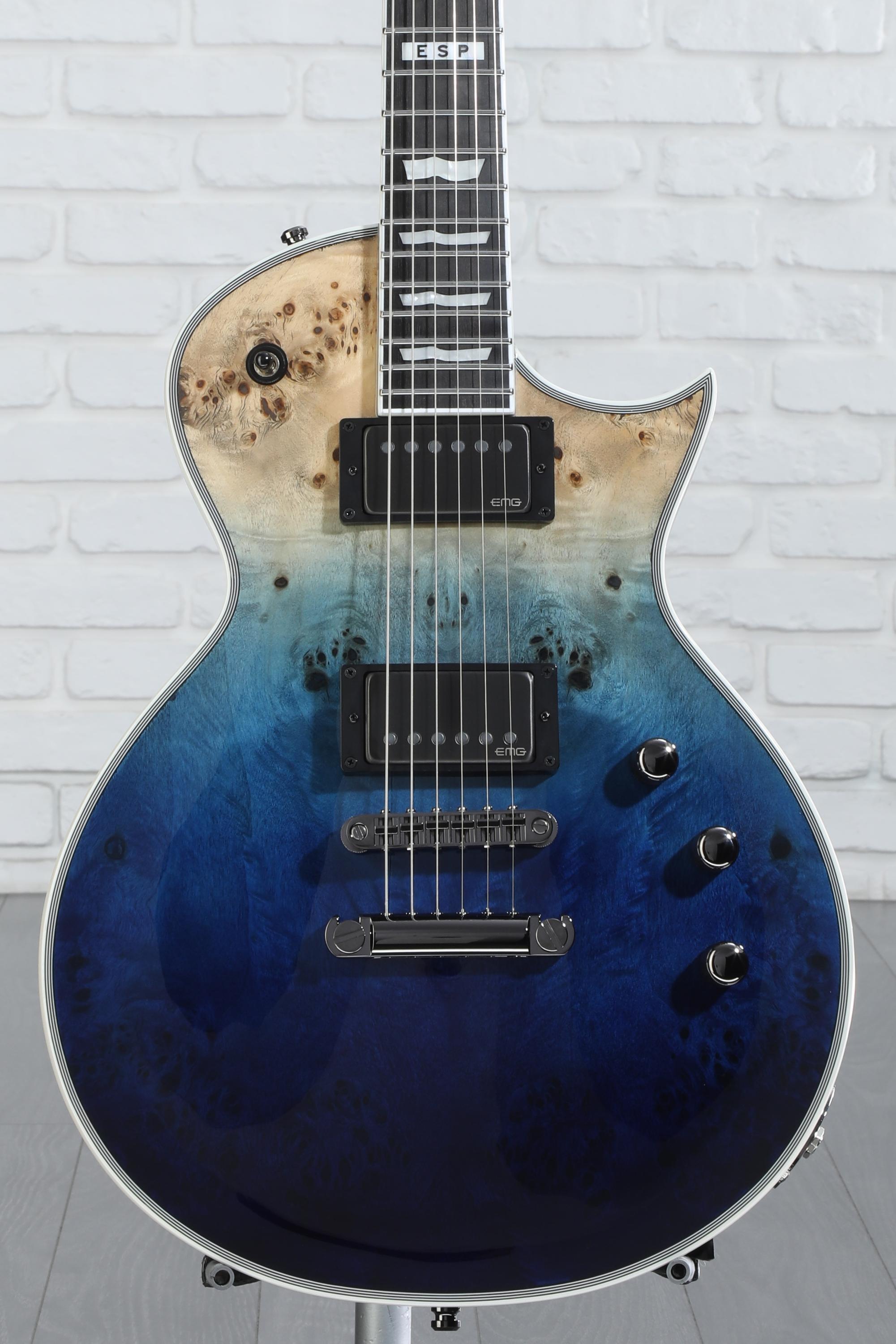 ESP E-II Eclipse - Blue Natural Fade | Sweetwater