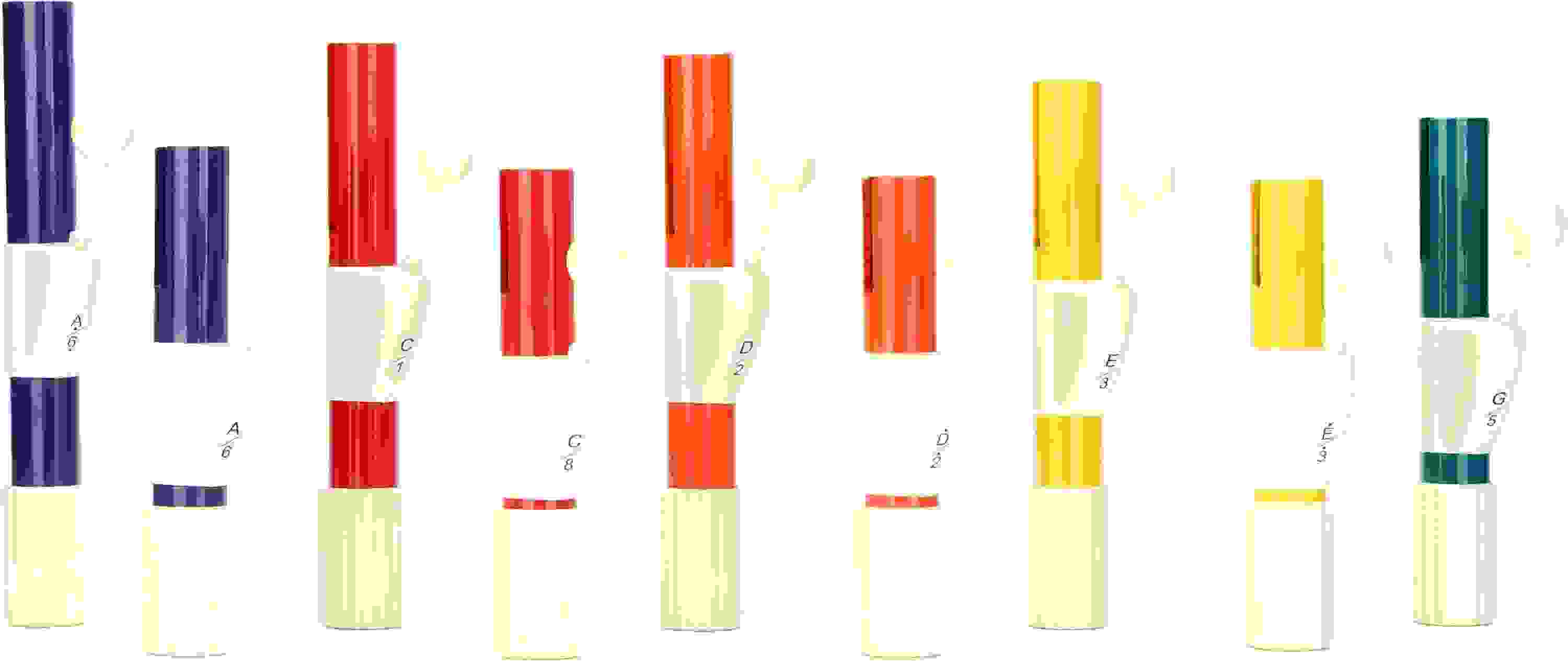 Rhythm Band Chroma-Notes 9-note Pentatonic Hand Chimes Set | Sweetwater