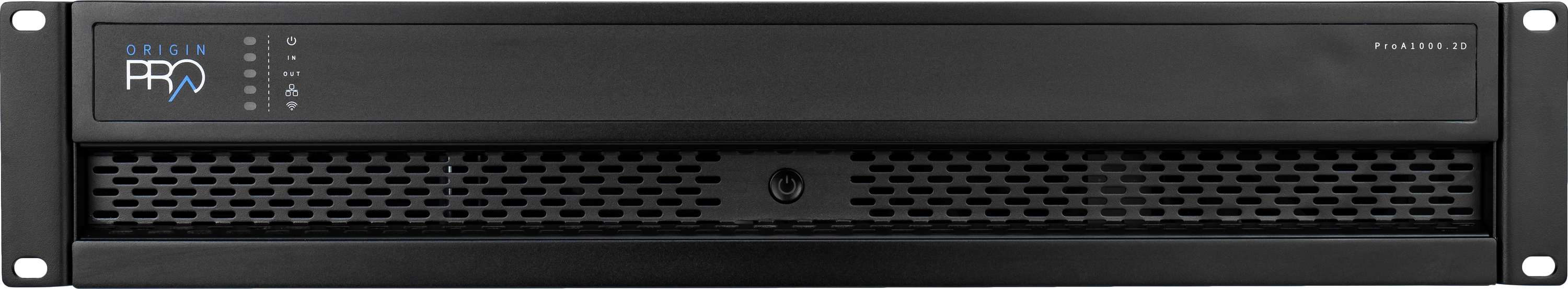 Origin Pro ProA1000.2D 1,000-watt 4-channel Power Amplifier with Dante ...