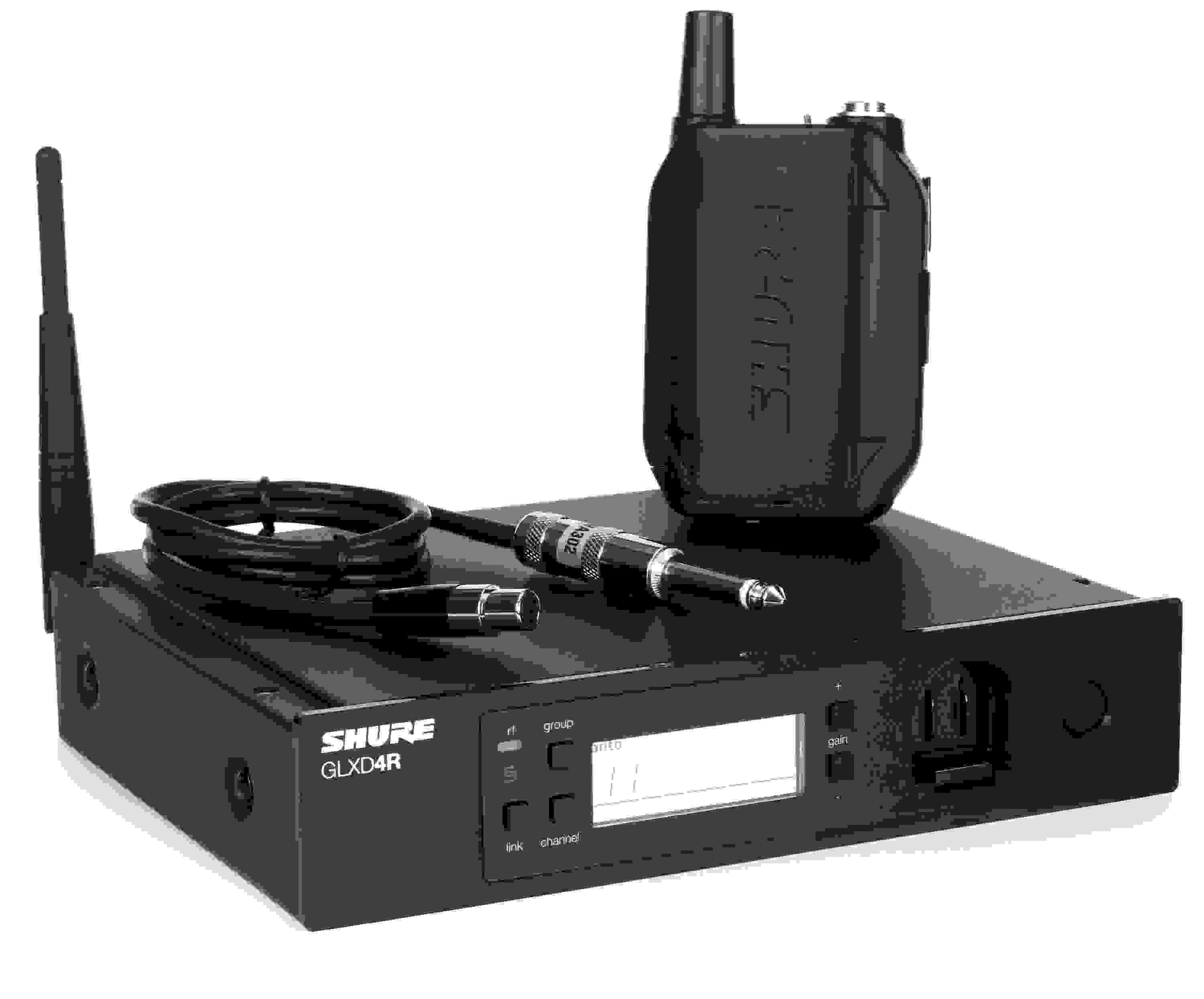 Shure GLXD14R Digital Wireless Guitar System | Sweetwater