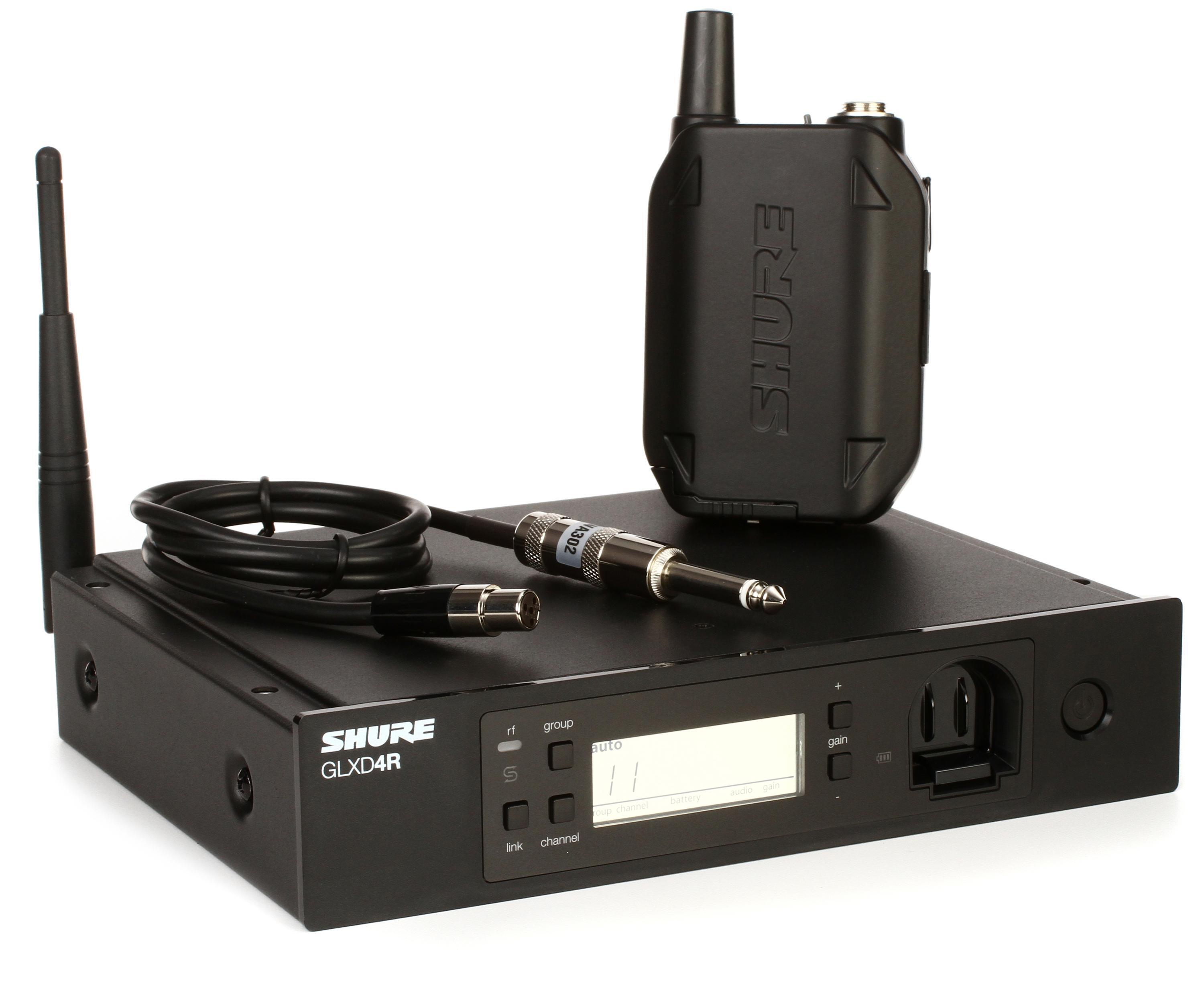 Shure GLXD14R Digital Wireless Guitar System | Sweetwater