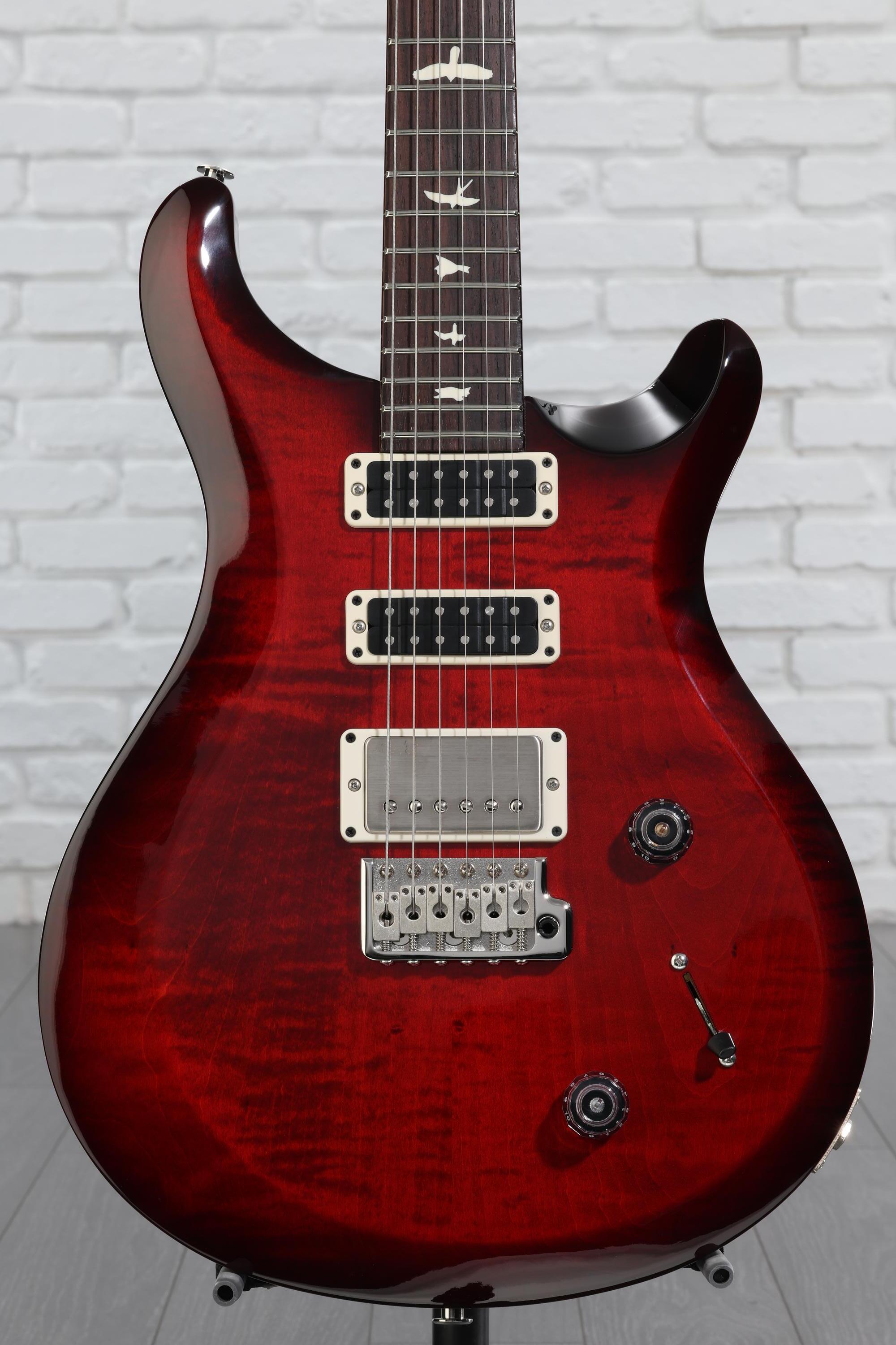 PRS S2 Studio Electric Guitar - Fire Red Burst | Sweetwater