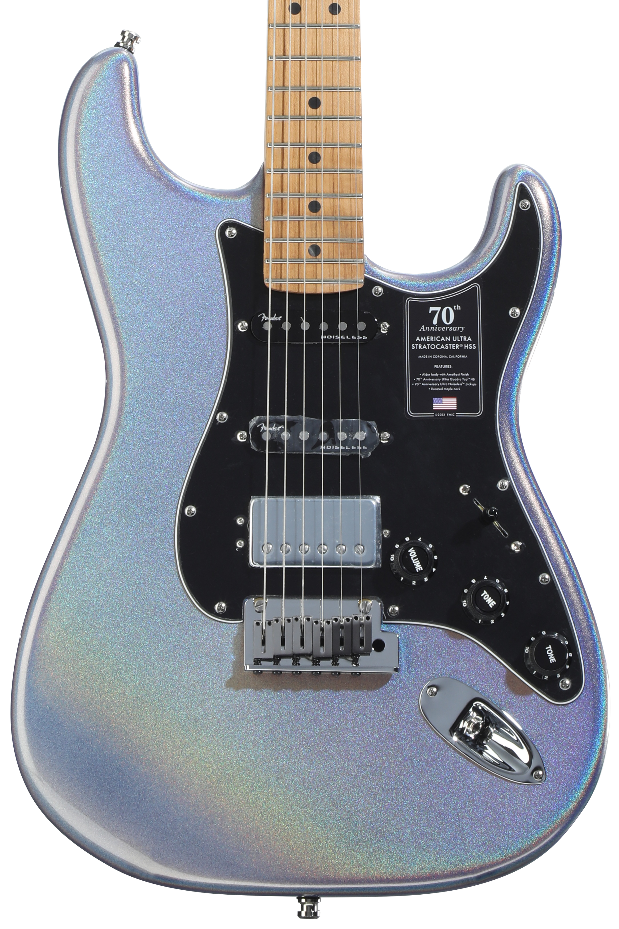 Fender 70th-anniversary Ultra Stratocaster HSS Electric Guitar ...