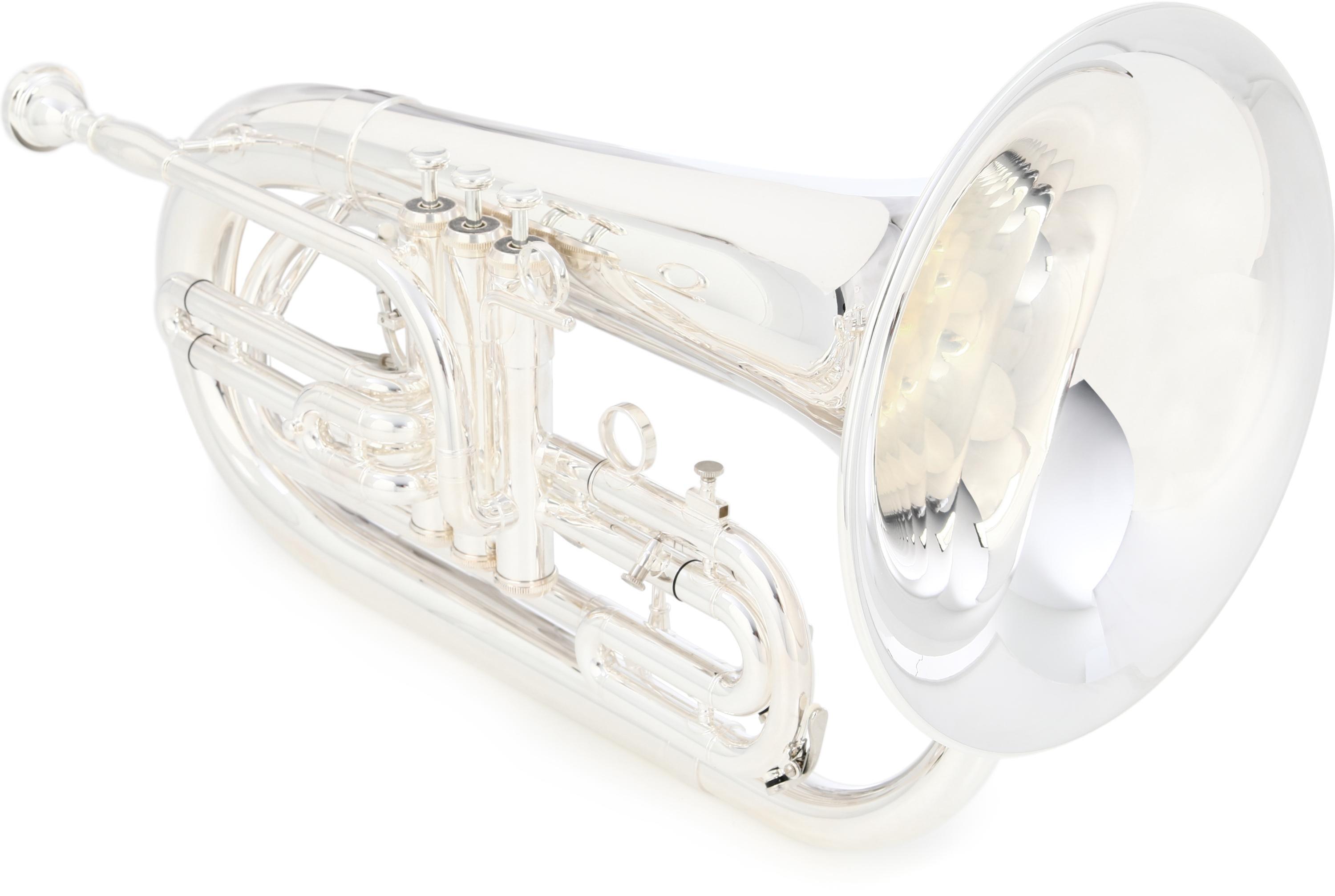 Jupiter JBR1101MS Quantum MK II Professional Marching Baritone - Silver ...