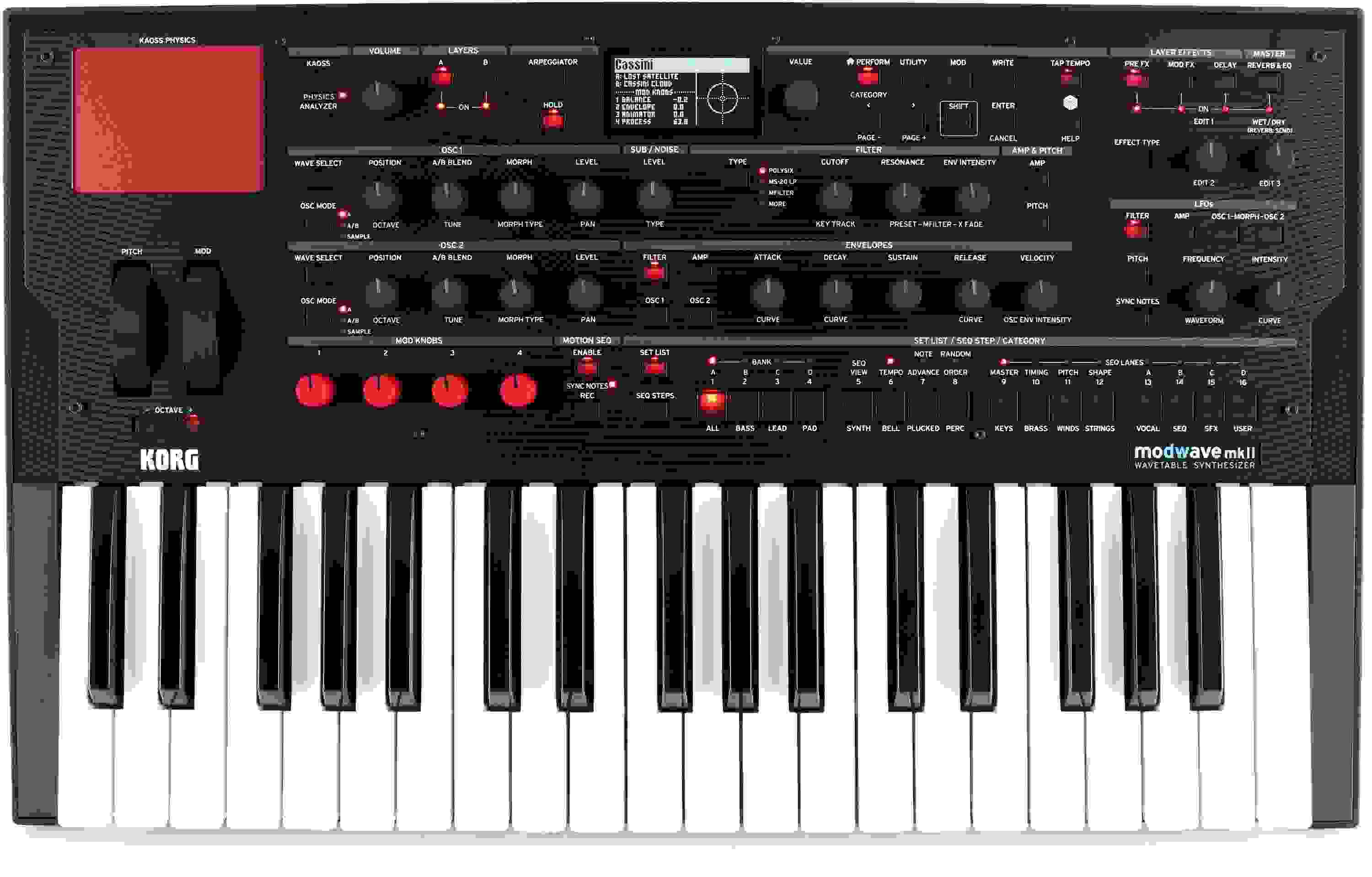 Korg Modwave MKII Wavetable Synthesizer | Sweetwater