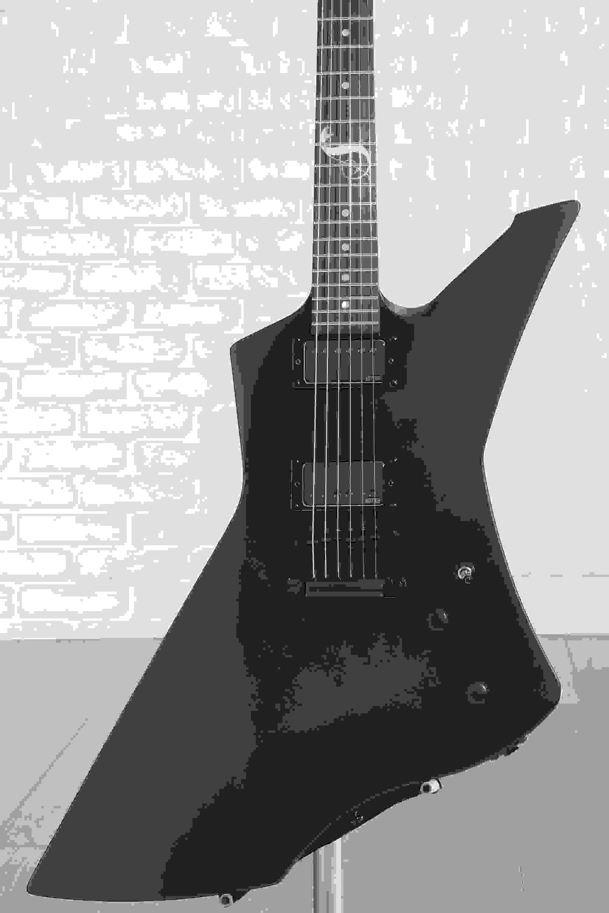 ESP LTD James Hetfield Signature Snakebyte - Black Satin | Sweetwater