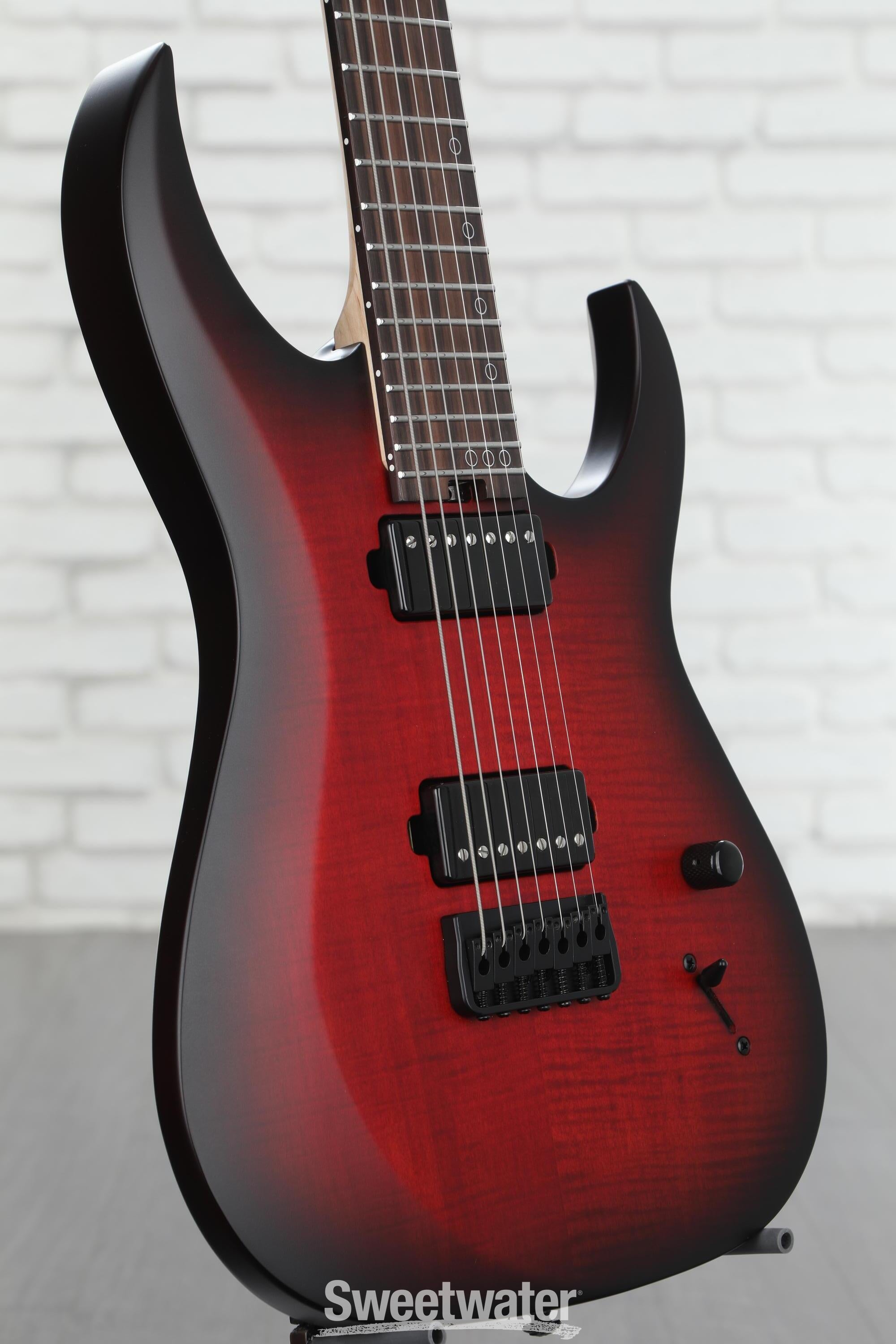 Schecter Sunset-7 Extreme 7-string Baritone Electric Guitar - Scarlet ...