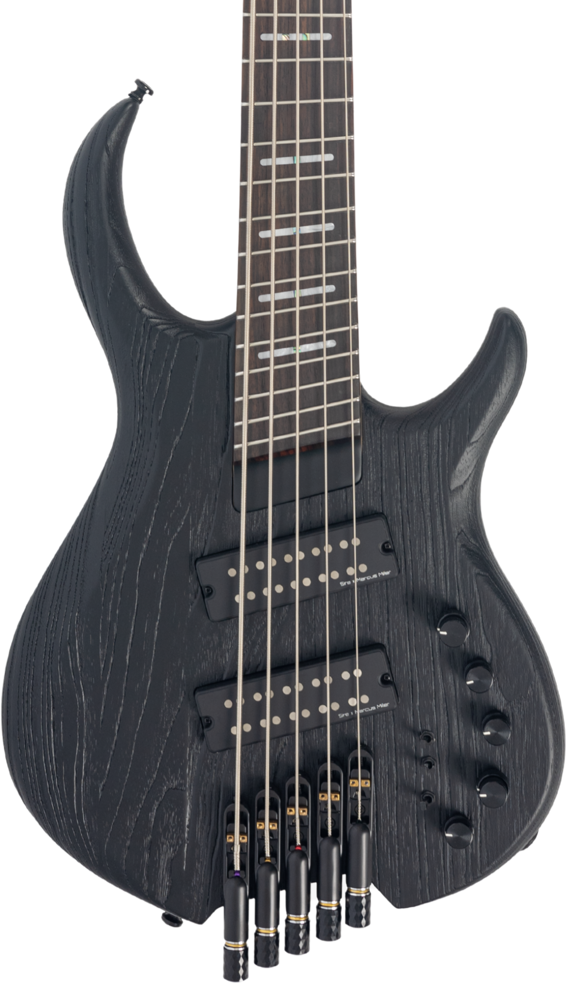 Sire Marcus Miller M6 5-string Headless Bass Guitar - Black Satin | Sweetwater