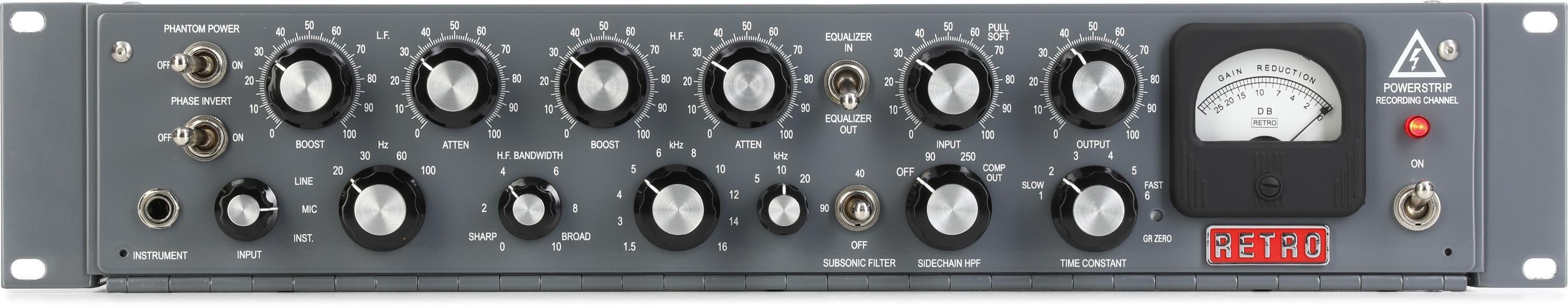 Retro Instruments Retro Powerstrip Tube Channel Strip | Sweetwater
