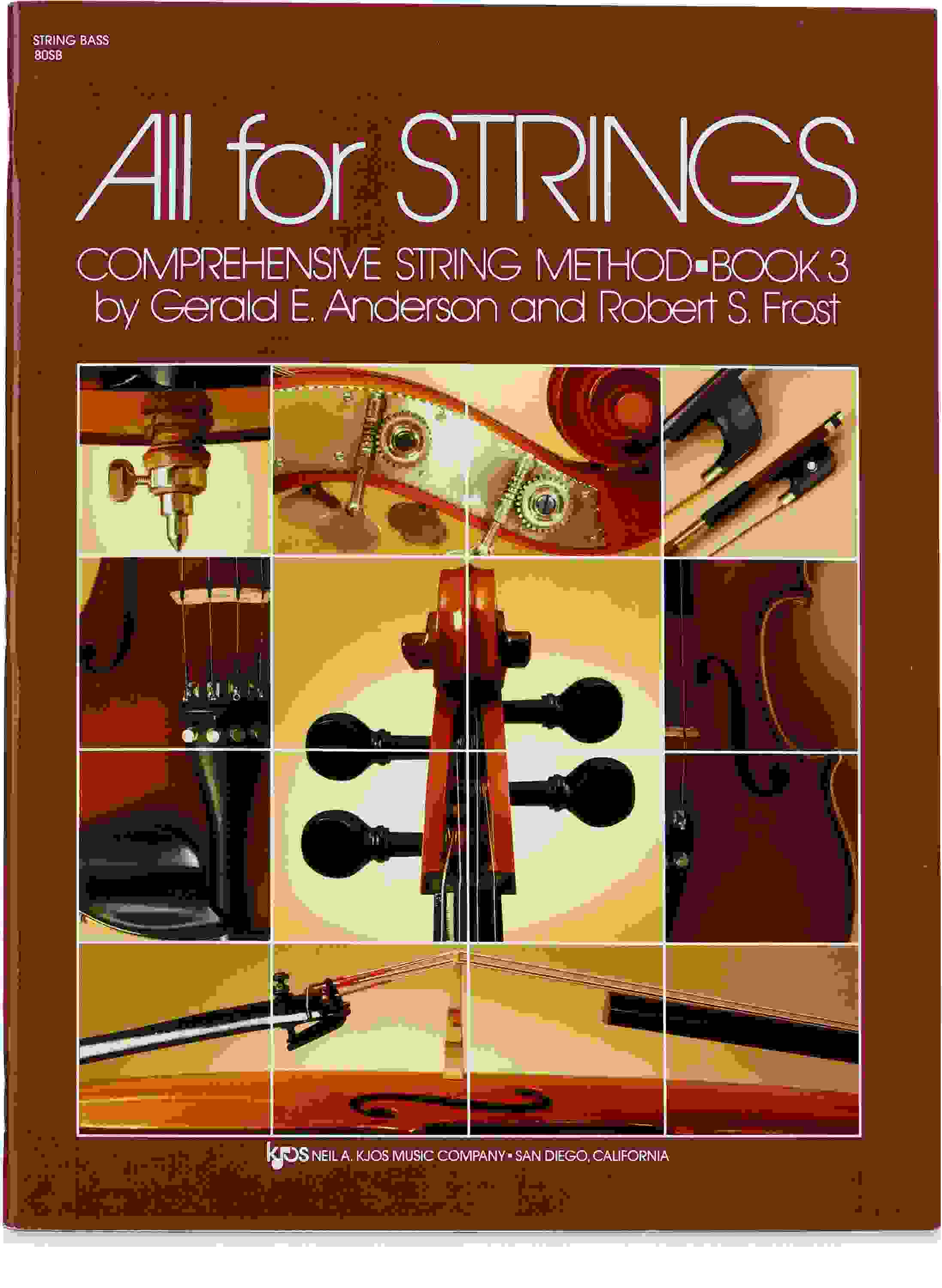 Kjos All for Strings Book 3 - Double Bass | Sweetwater