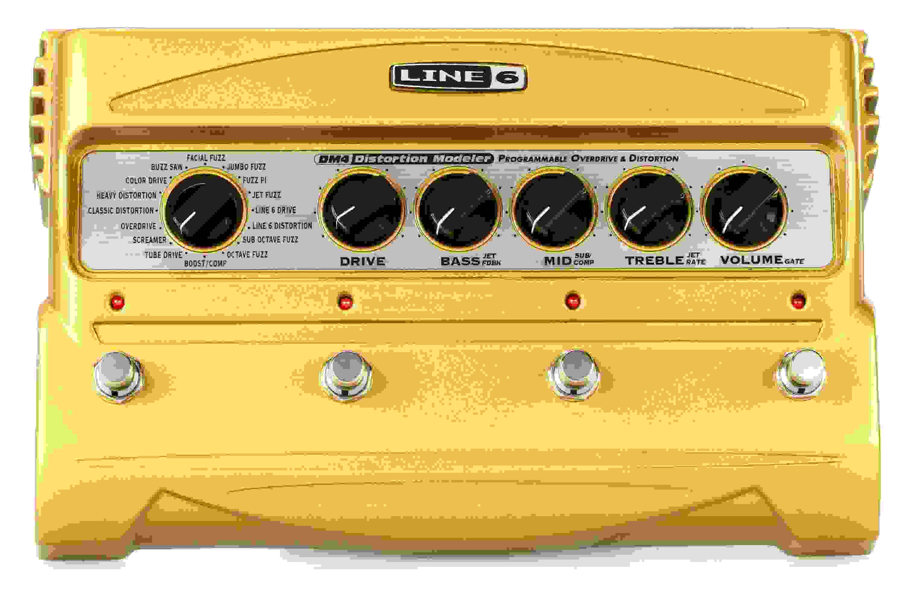 Line 6 DM4 Distortion Modeler Pedal | Sweetwater