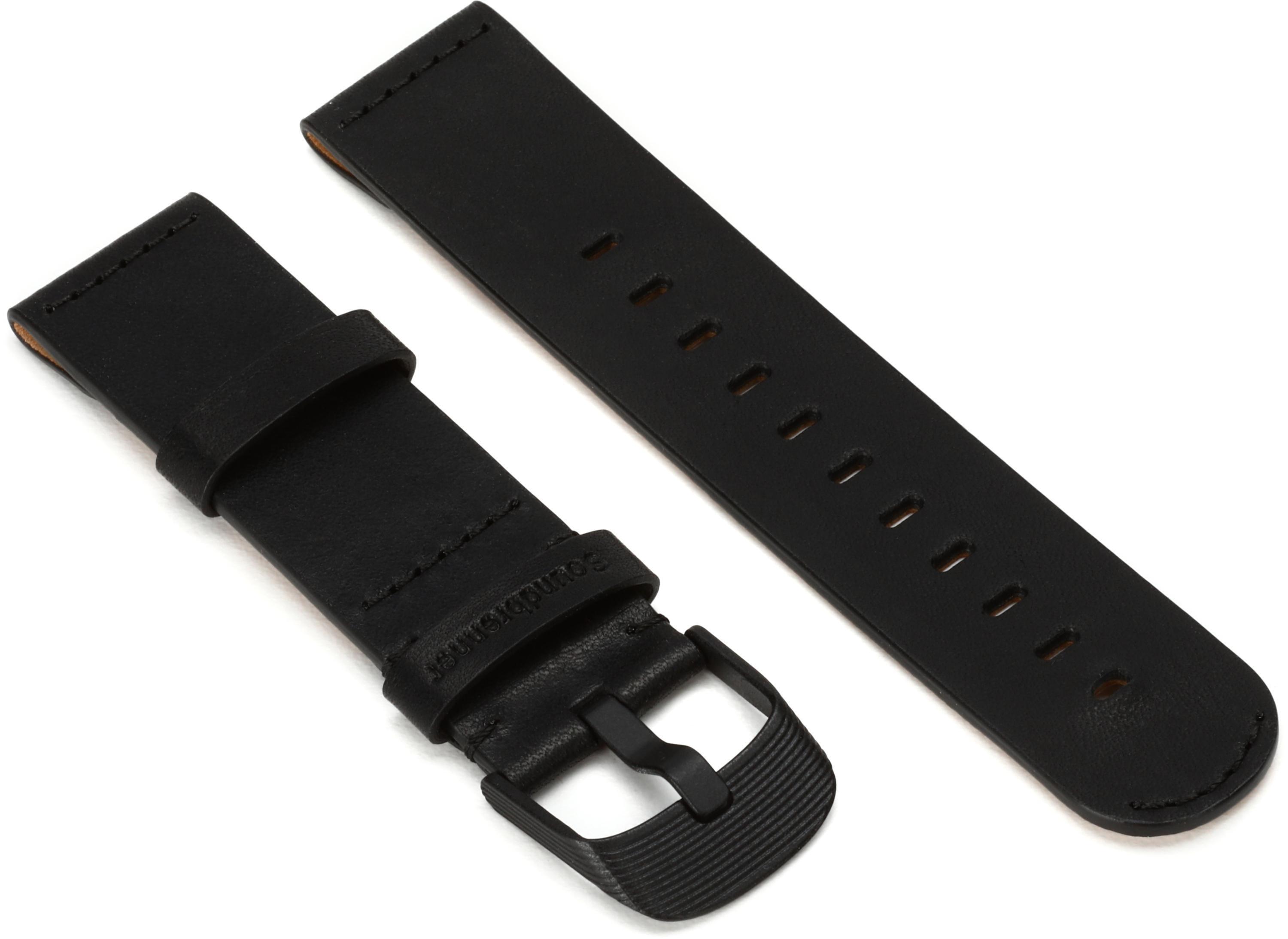 Soundbrenner Leather Strap for Core and Core Steel - Black | Sweetwater