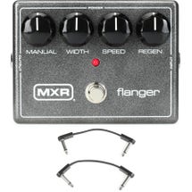MXR M117R Flanger Pedal with EBS Patch Cables | Sweetwater
