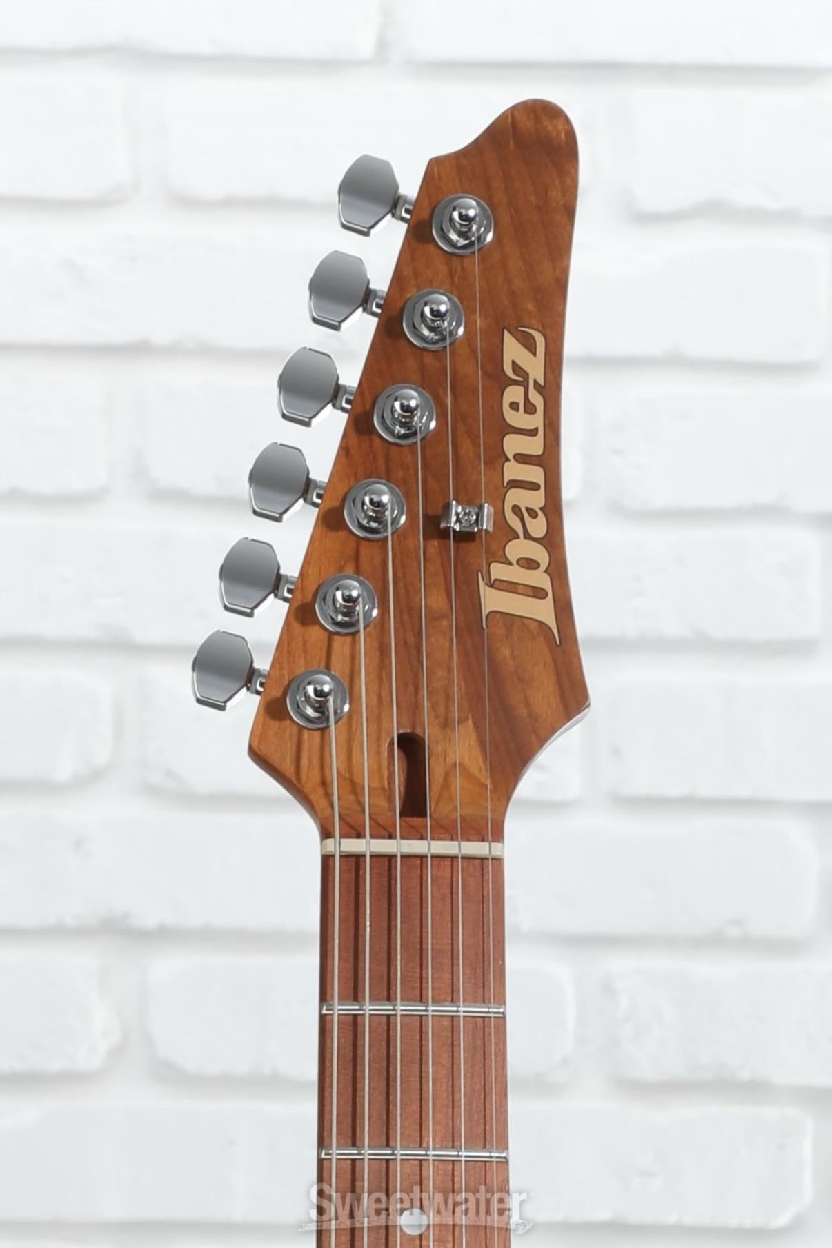 Ibanez Standard AZ22S1F Electric Guitar - Transparent Black Sunburst ...