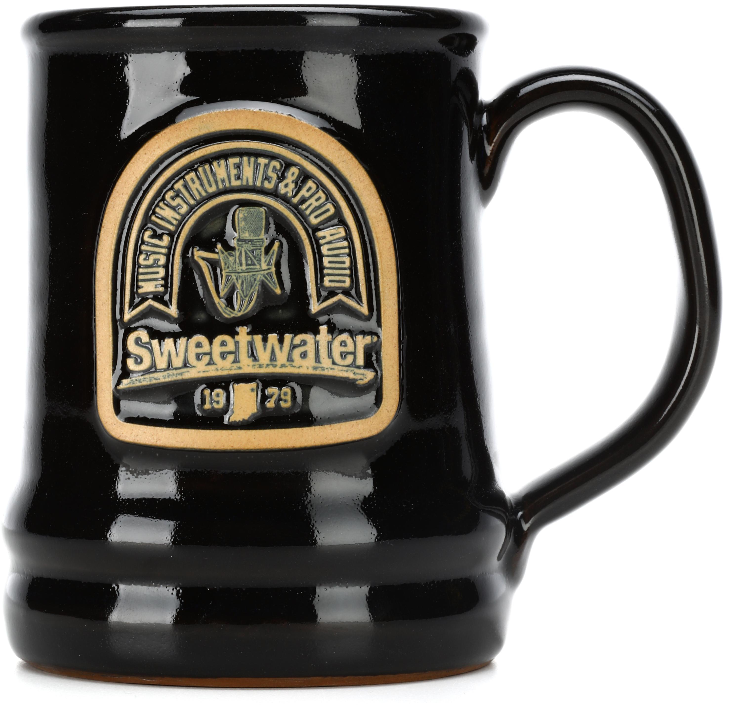Sweetwater Microphone Logo Mug - Black