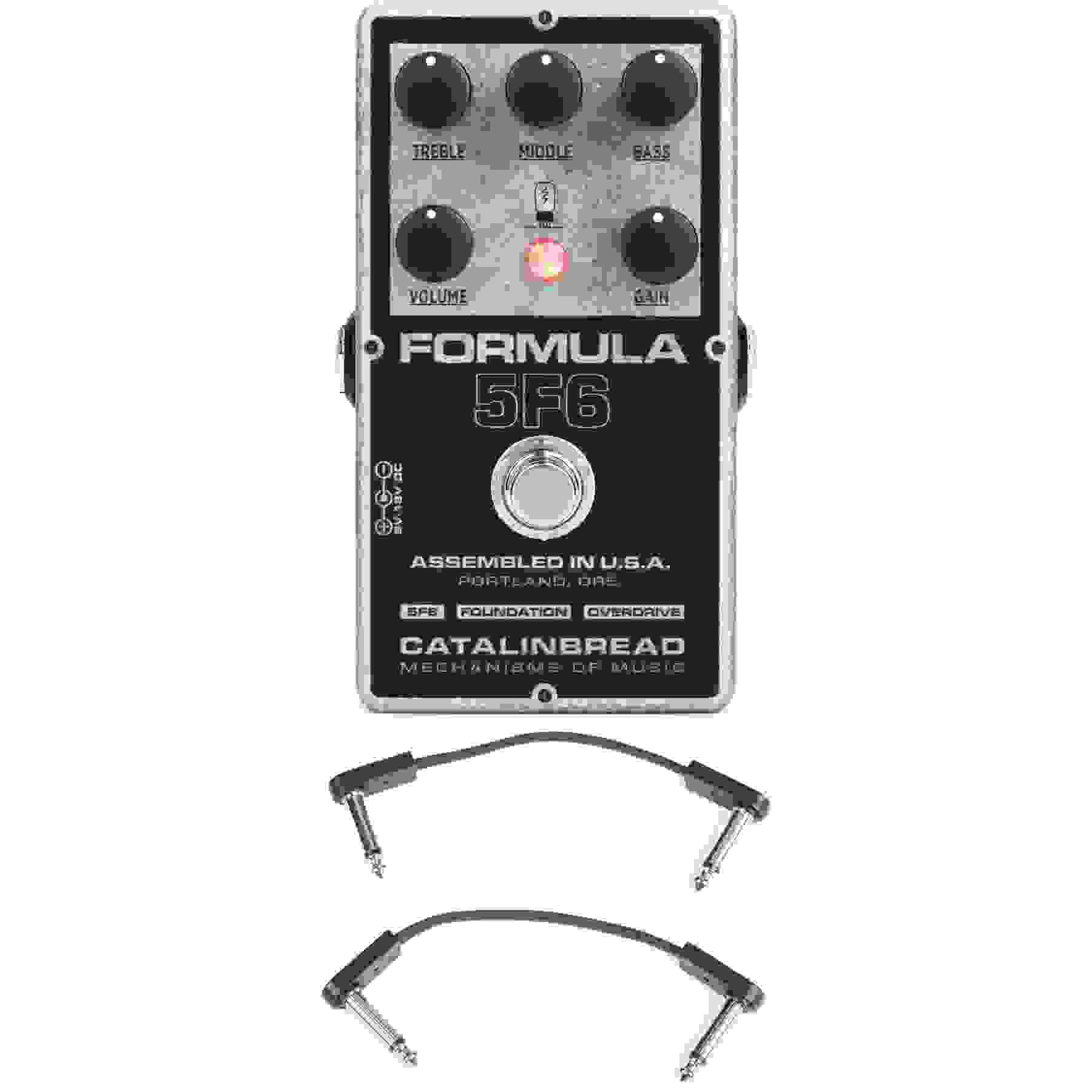 Catalinbread Formula 5F6 Tweed Bassman-style Overdrive Pedal with EBS ...