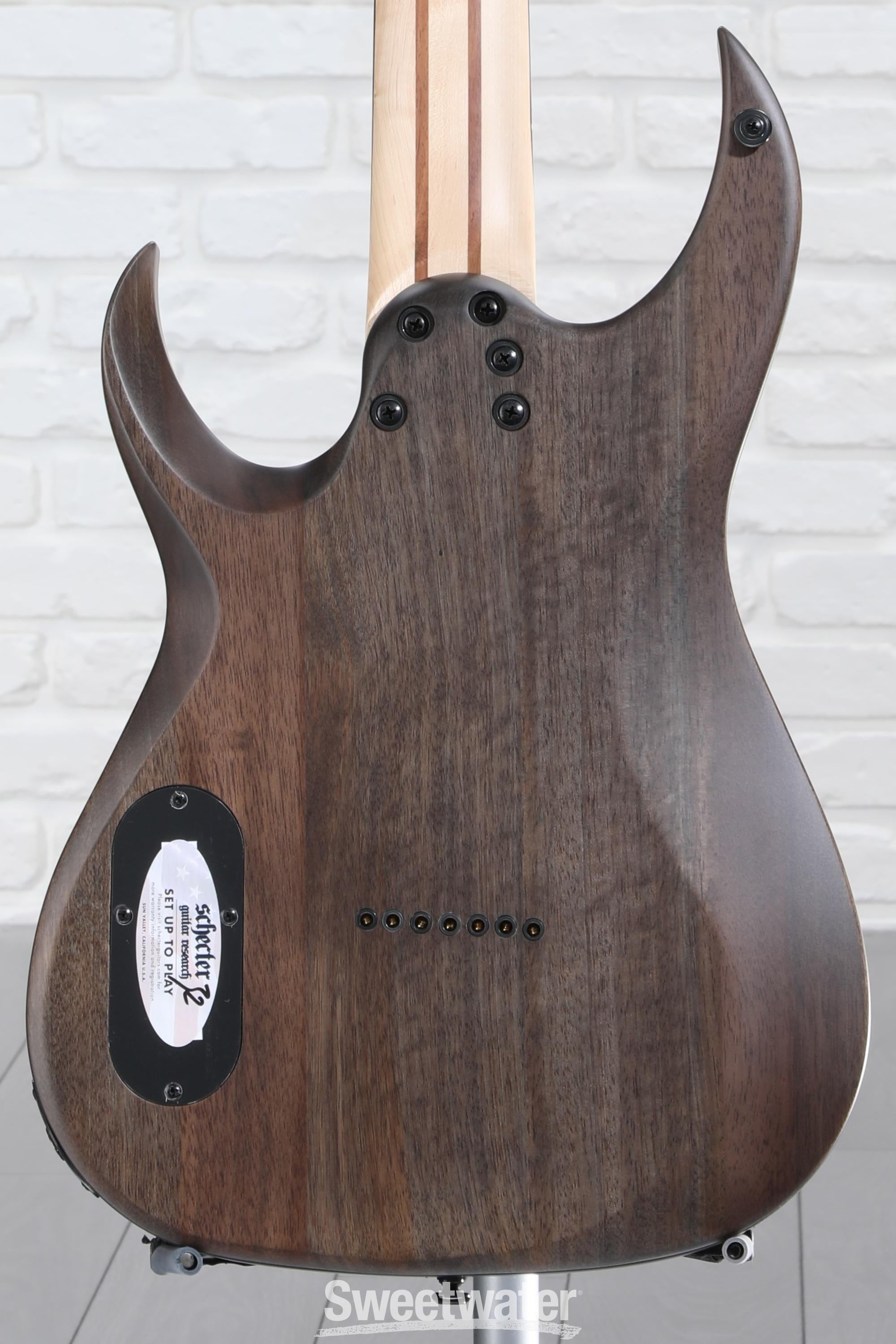 Schecter Sunset-7 Extreme 7-string Baritone Electric Guitar - Grey ...