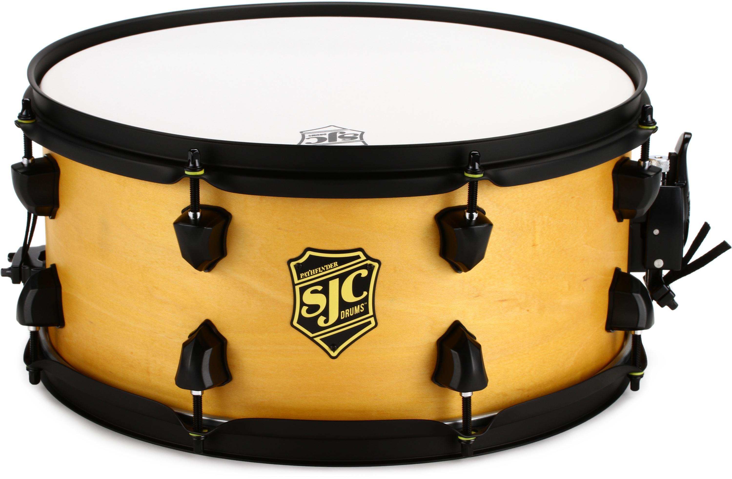 SJC Custom Drums Pathfinder Series Snare Drum - 6.5 x 14 inch - Wicked ...