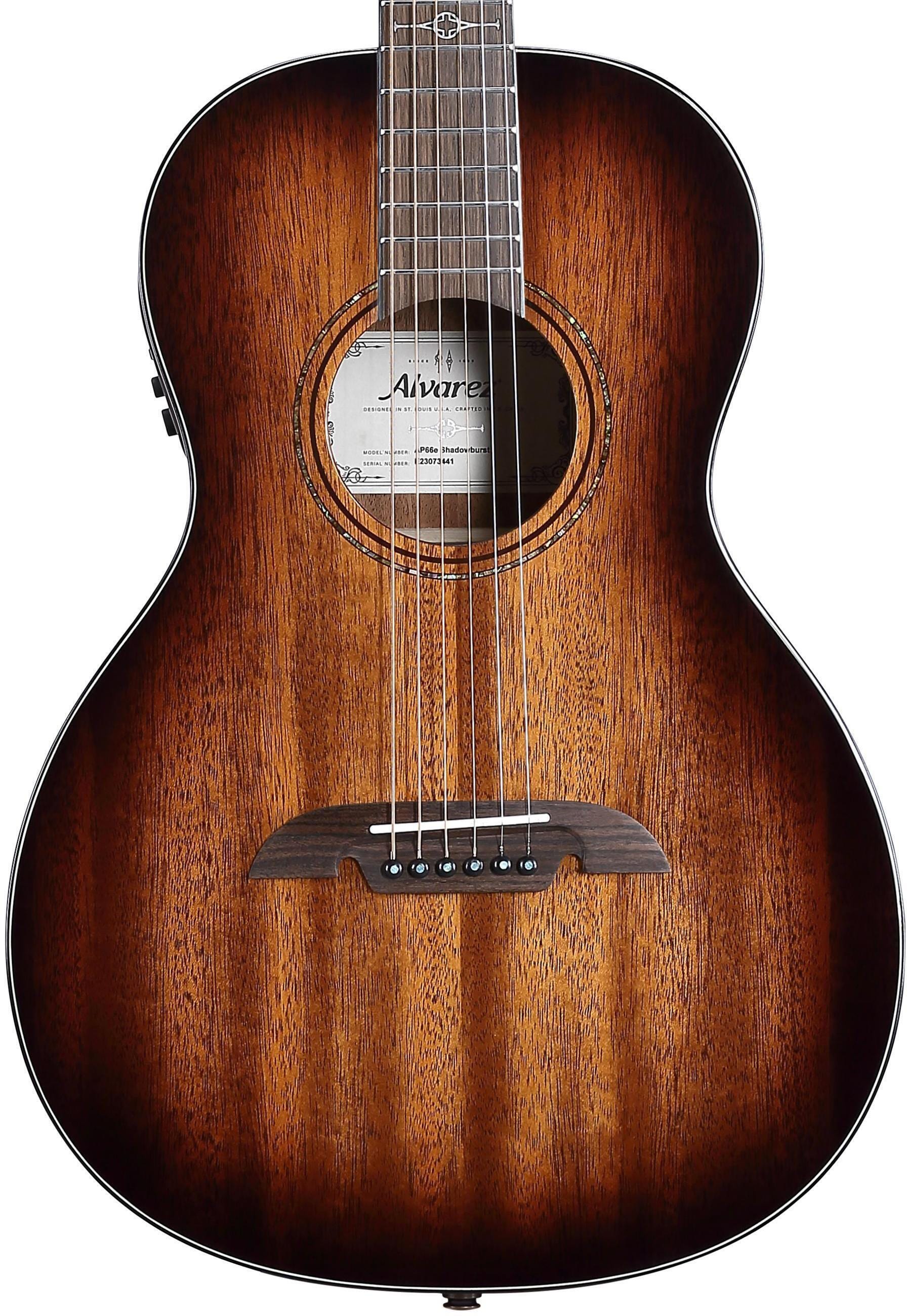 Alvarez AP66e Shadowburst Acoustic-electric Guitar - Shadowburst ...