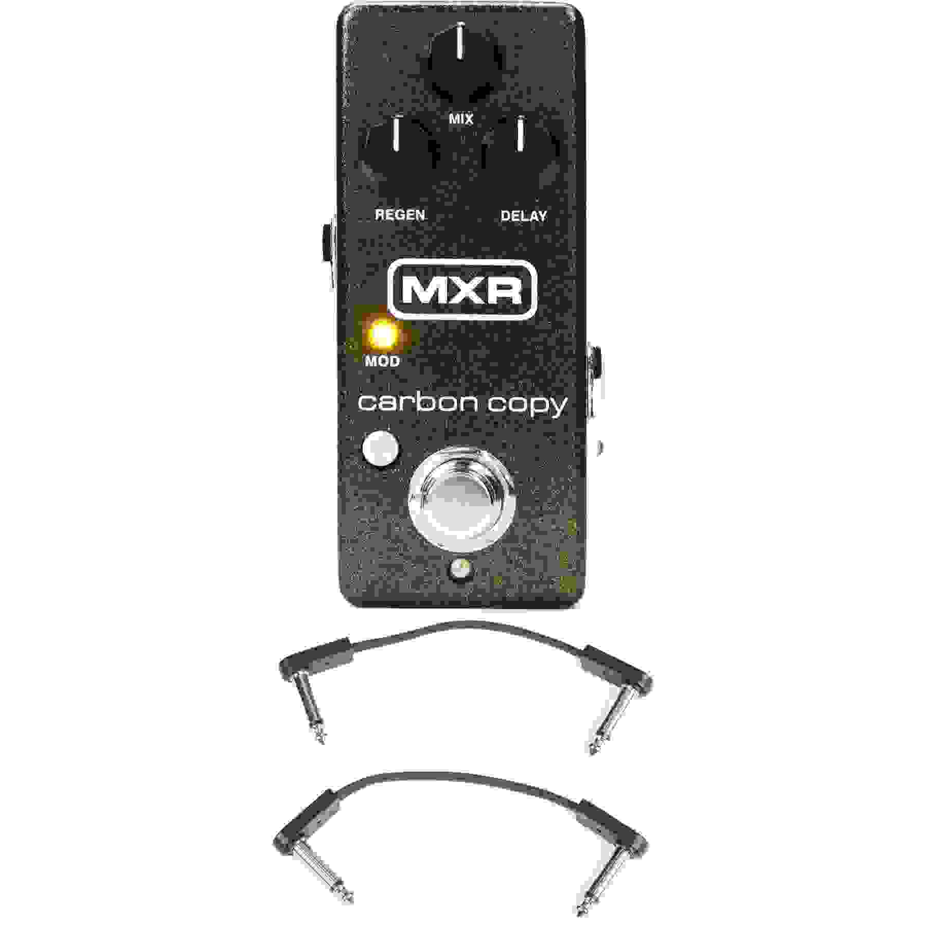 MXR M299 Carbon Copy Mini Analog Delay Pedal with EBS Patch Cables ...