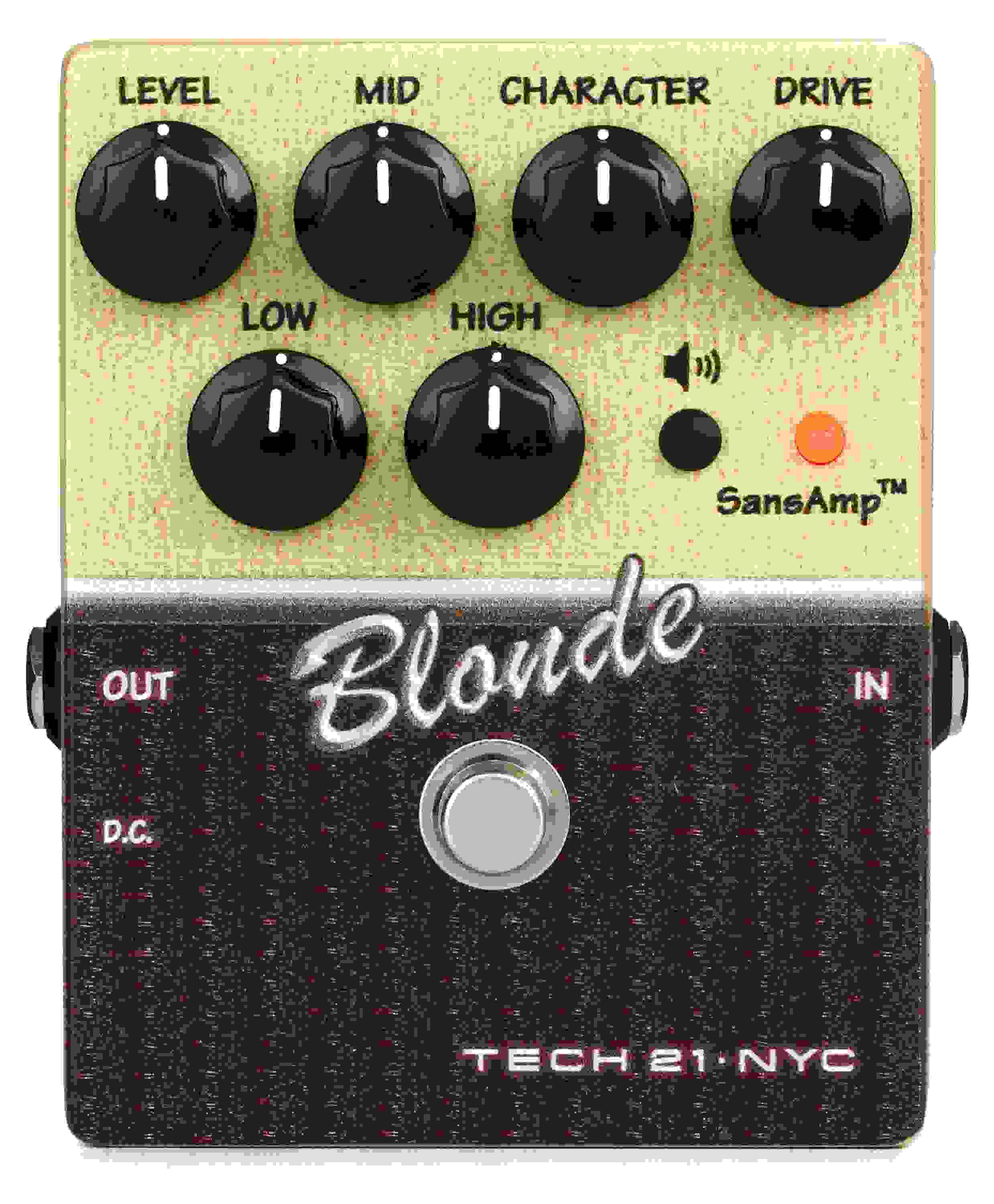 Tech 21 Character Series Blonde V2 Overdrive Pedal | Sweetwater