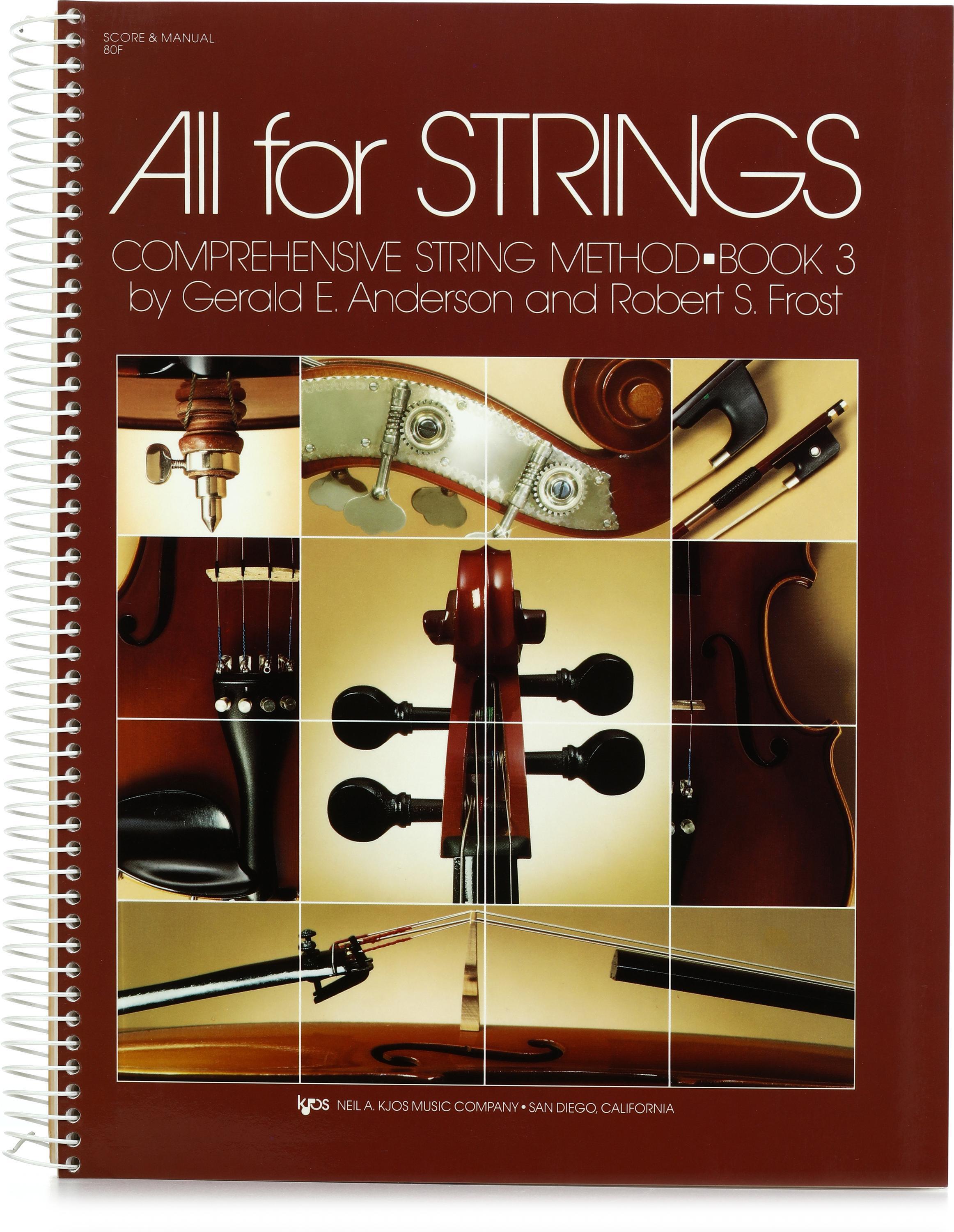 Kjos All for Strings Book 3 - Conductor | Sweetwater