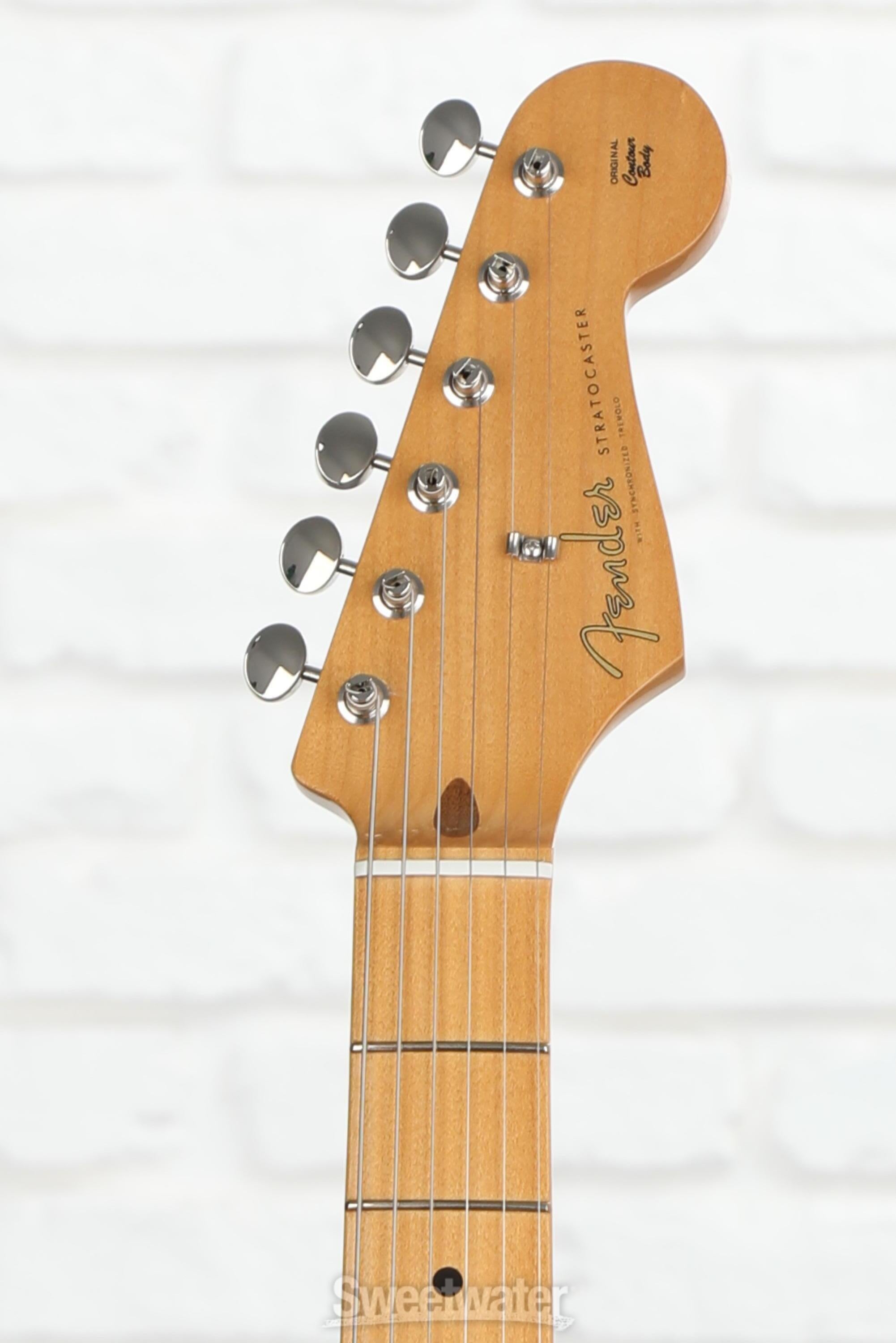 Fender Vintera II '50s Stratocaster Electric Guitar - 2-color Sunburst with Maple Fingerboard ...