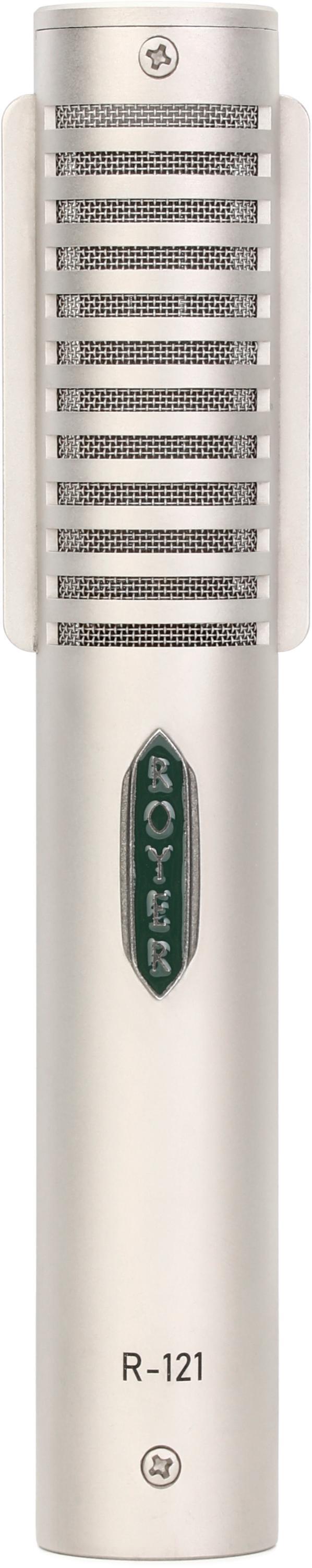 Royer R-121 Studio Ribbon Microphone with RSM-SS1 Sling-Shock ...