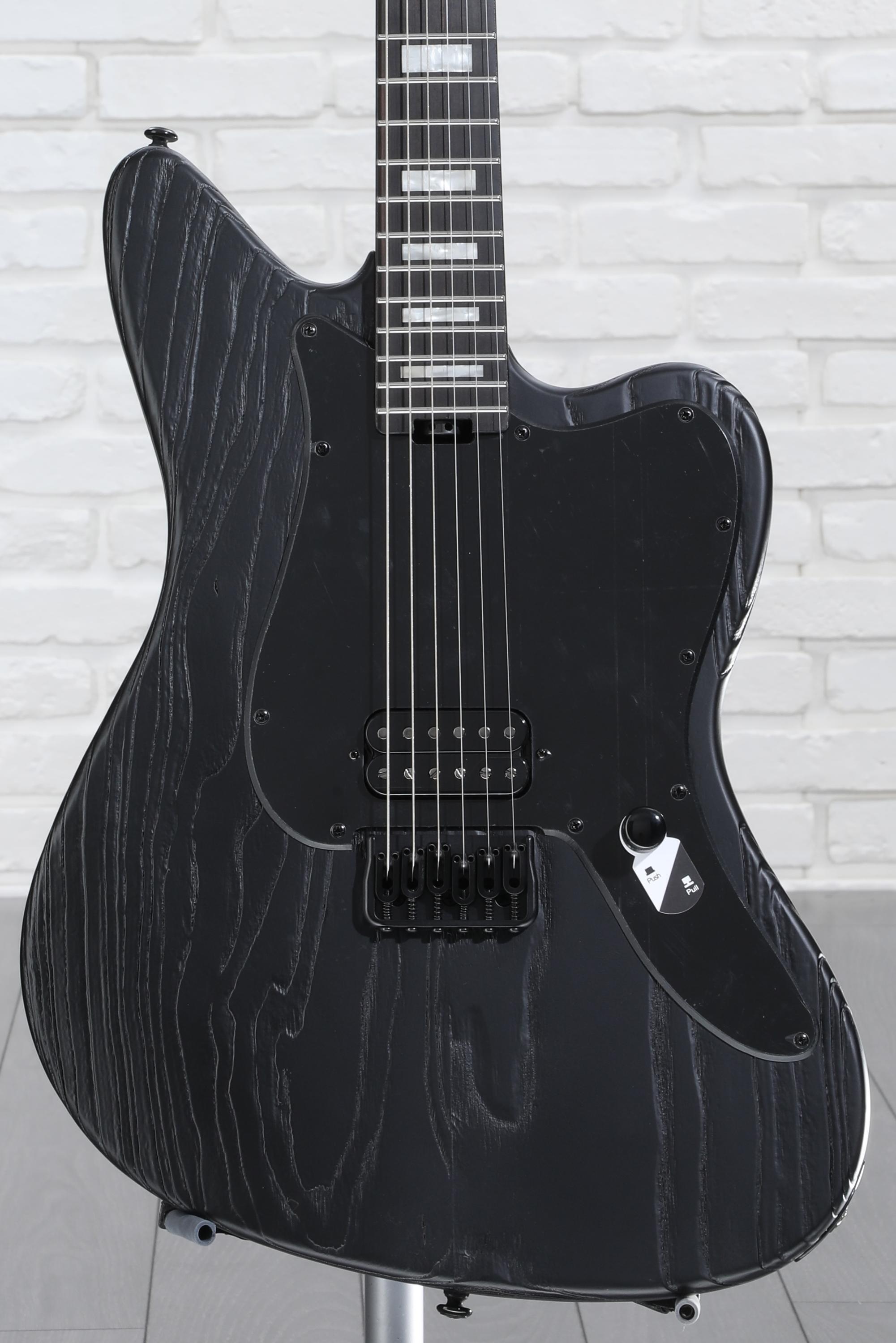 ESP LTD XJ-1 HT Electric Guitar - Black Blast | Sweetwater