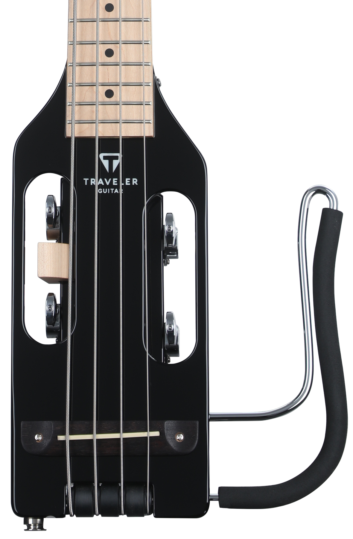 Traveler Guitar Ultra-Light Bass Guitar - Gloss Black | Sweetwater