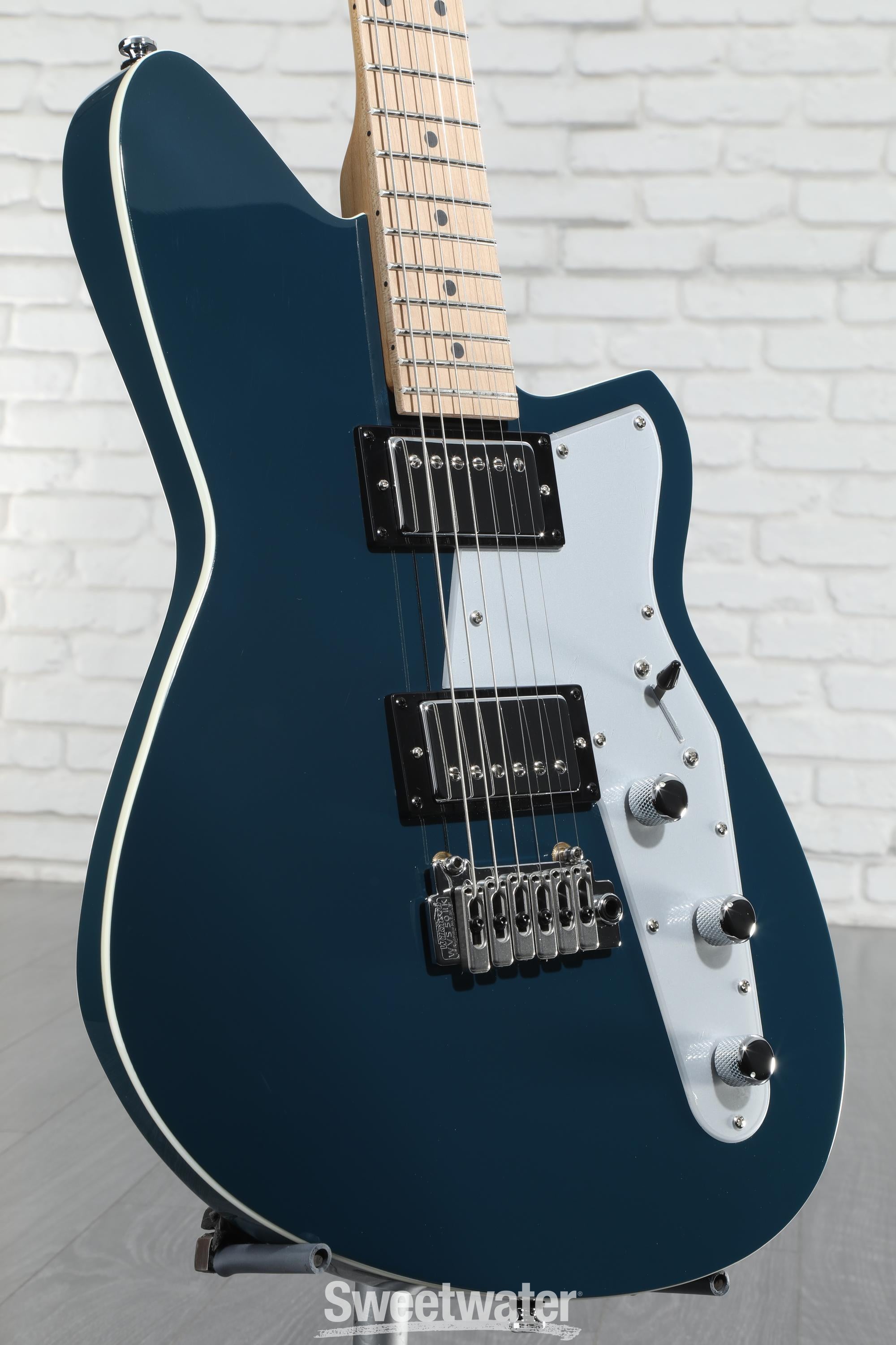 Reverend Jetstream HB Solidbody Electric Guitar - High Tide Blue, Maple ...