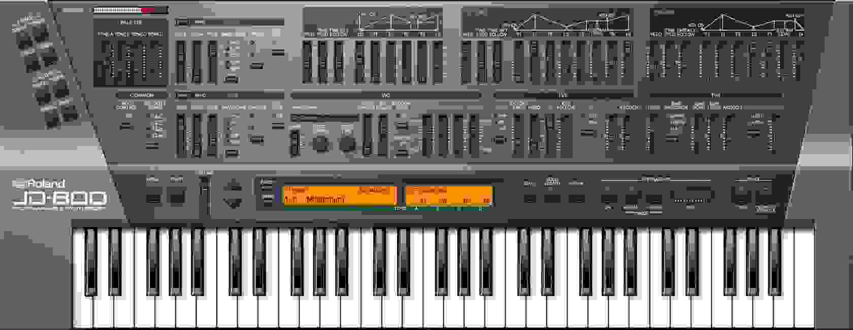 Roland JD-800 Software Synthesizer | Sweetwater