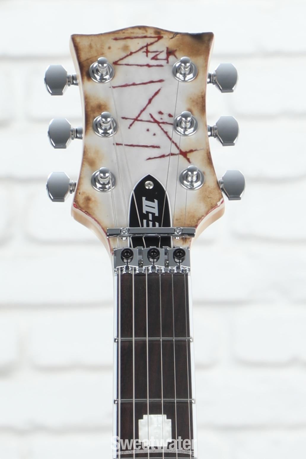 ESP E-II Richard Z. Kruspe RZK-I Signature Electric Guitar - Distressed ...