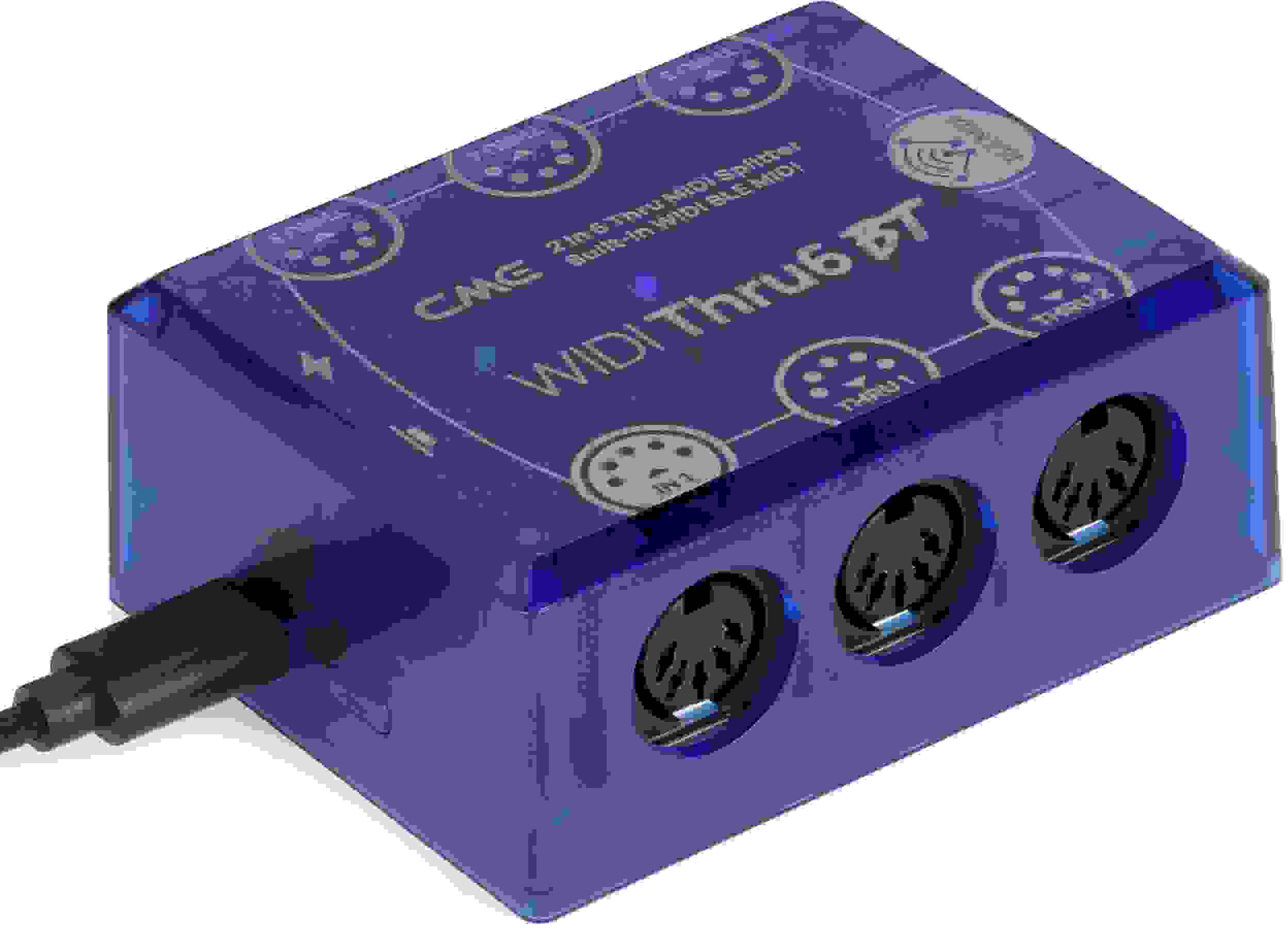 CME Pro WIDI Thru6 BT Hybrid MIDI Thru/Splitter | Sweetwater