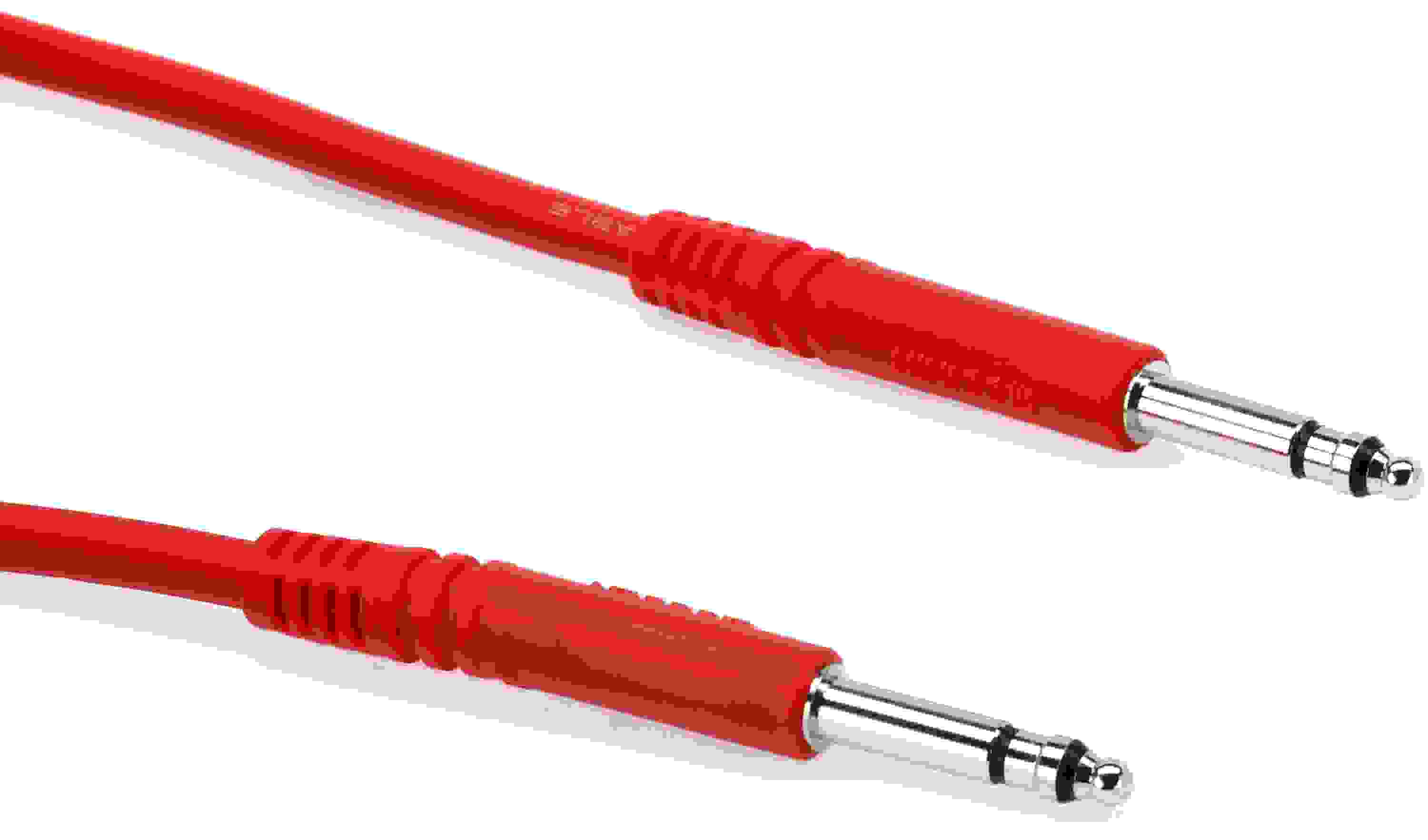 Mogami PJM 1802 Bantam TT Patch Cable - 18 inch Red | Sweetwater