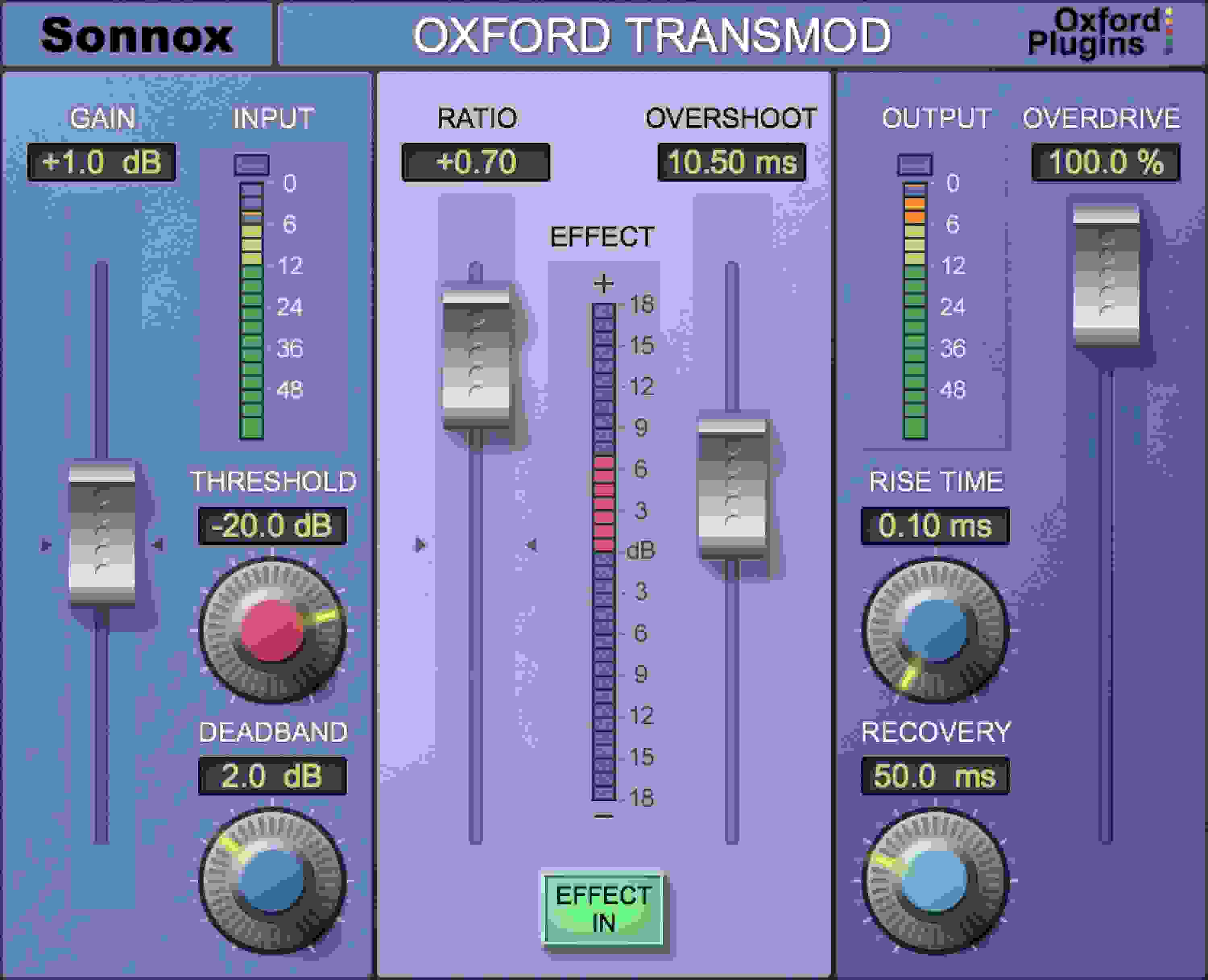 Sonnox Oxford TransMod HDX Plug-in | Sweetwater