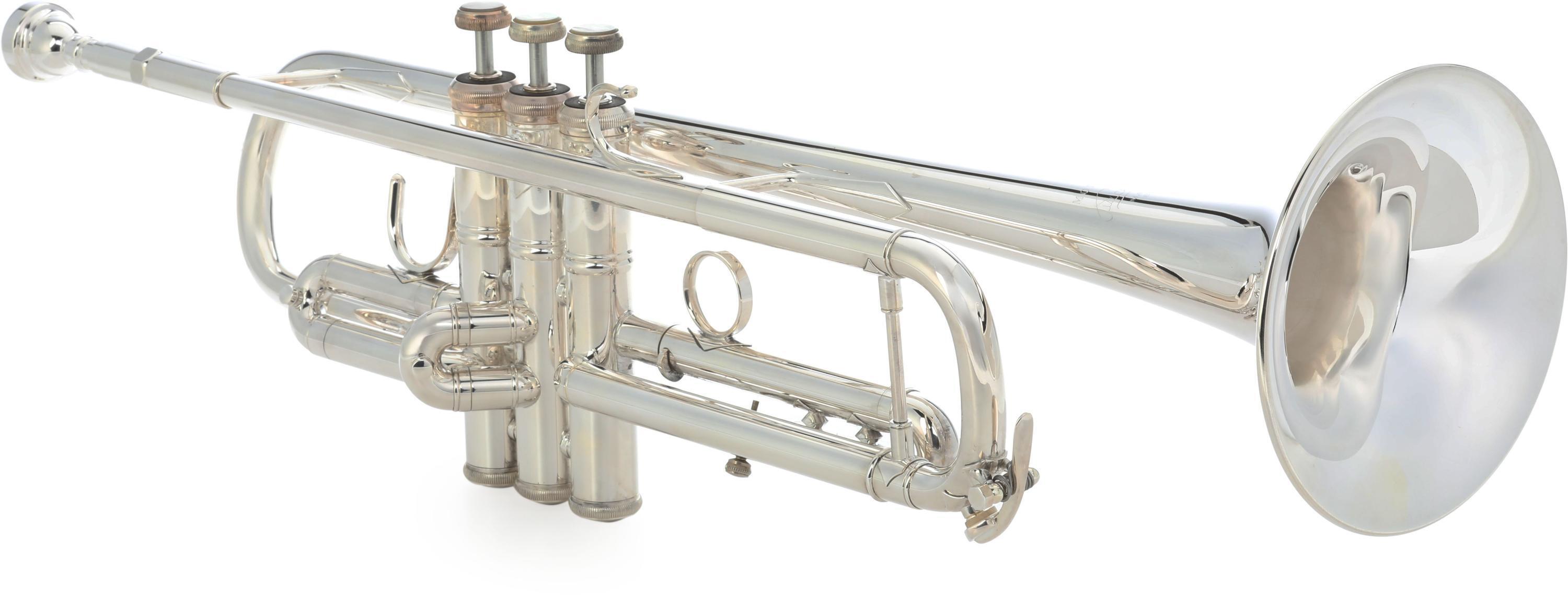 Bach 170S43GYR Professional Bb Trumpet - Reverse Leadpipe - 43 Bell ...