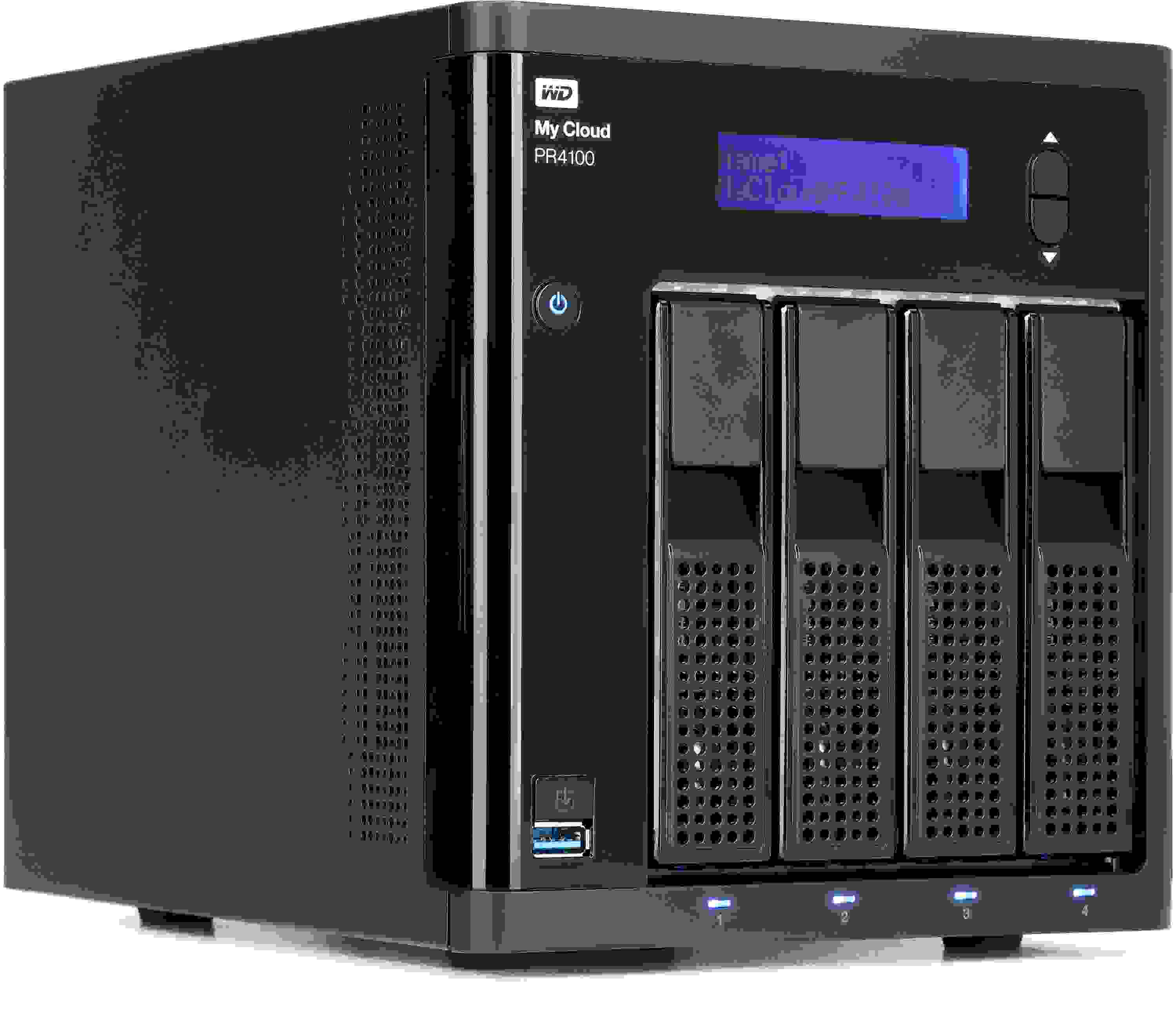WD My Cloud PR4100 Pro Series NAS Server - 4-bay | Sweetwater