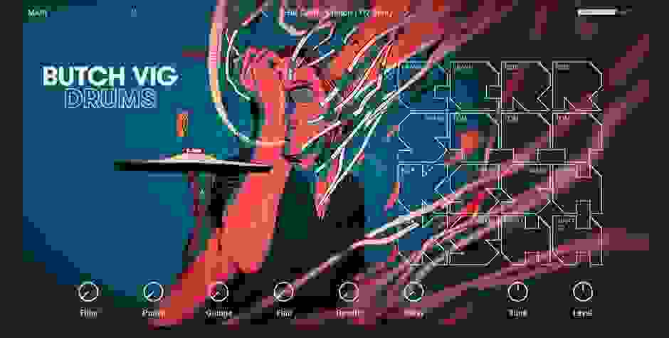 Native Instruments Butch Vig Drums Virtual Instrument Software Plug-in ...